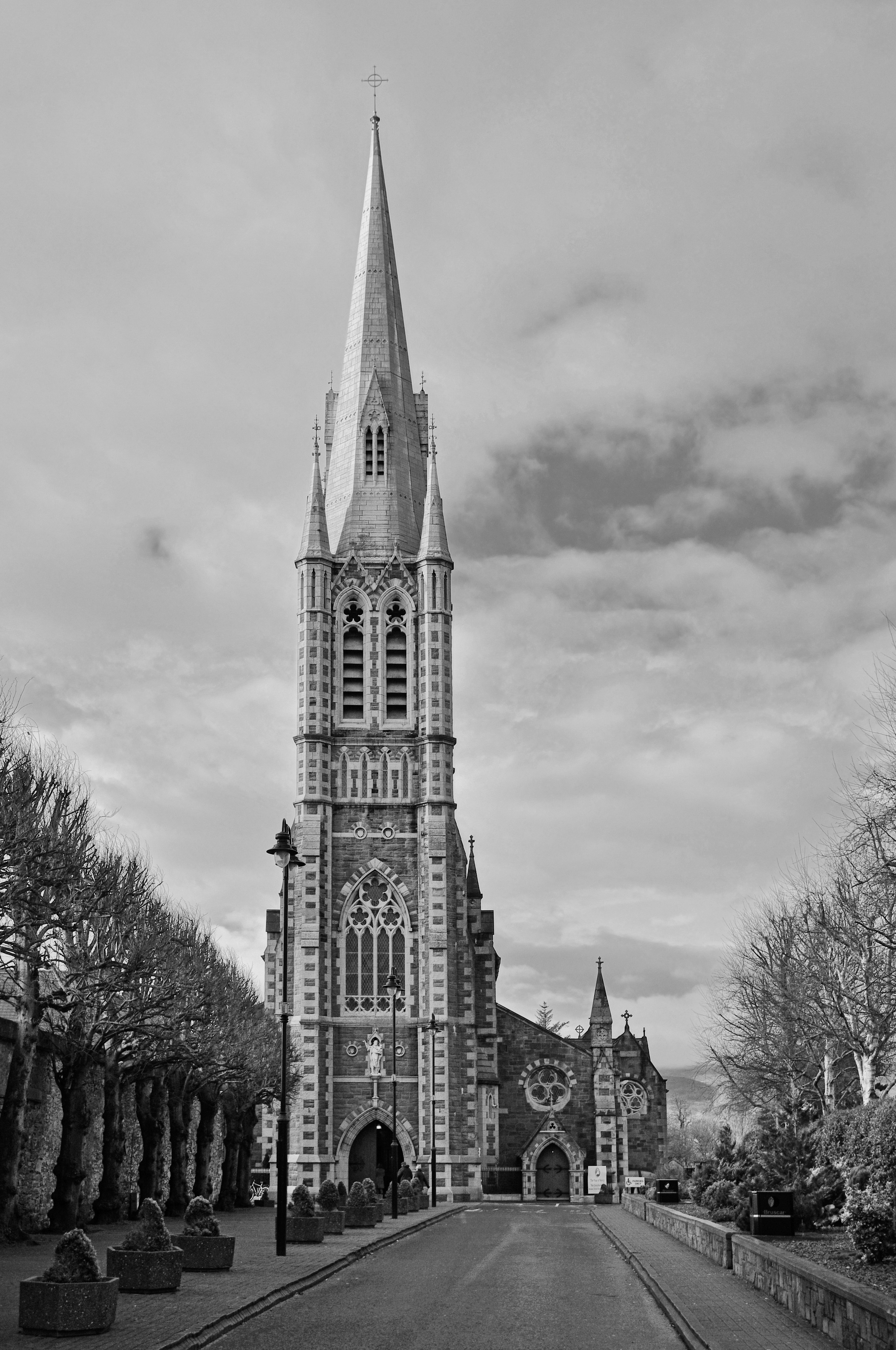 Vertical Cathedral: A Perspective Up the Spire