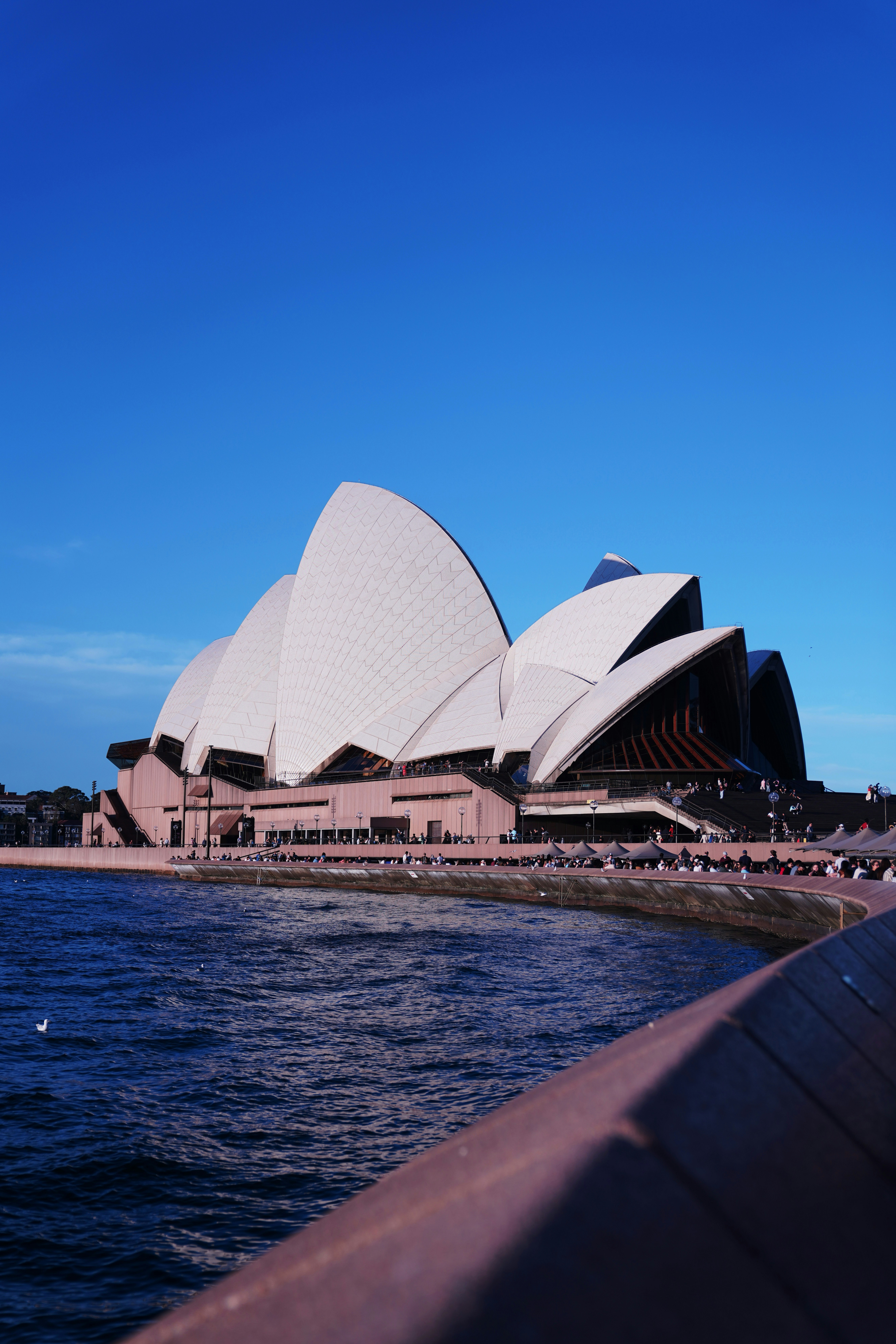 Sydney Opera House under a Vivid Blue Sky