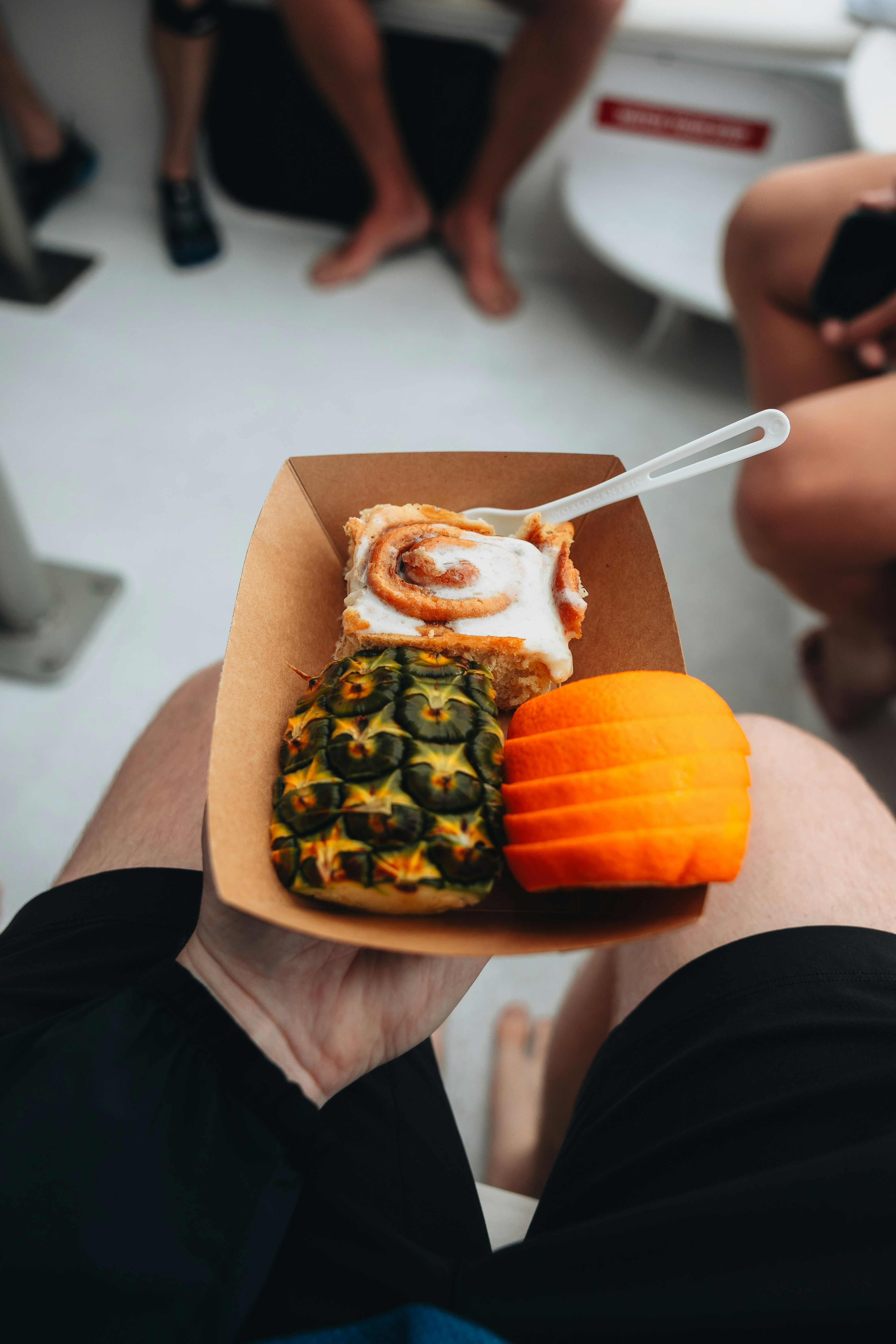 A Fresh Slice: Pineapple and Pumpkin in a Casual Shipboard Bite