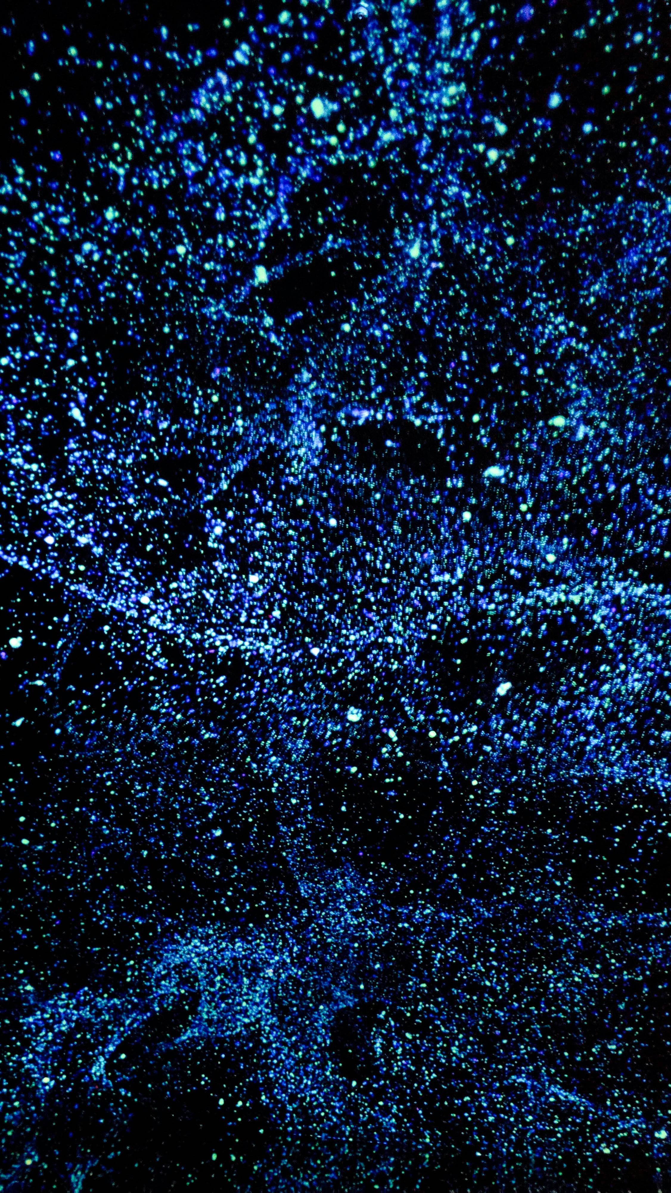 Nebulae in Blue: A Field of Starlight and Noise