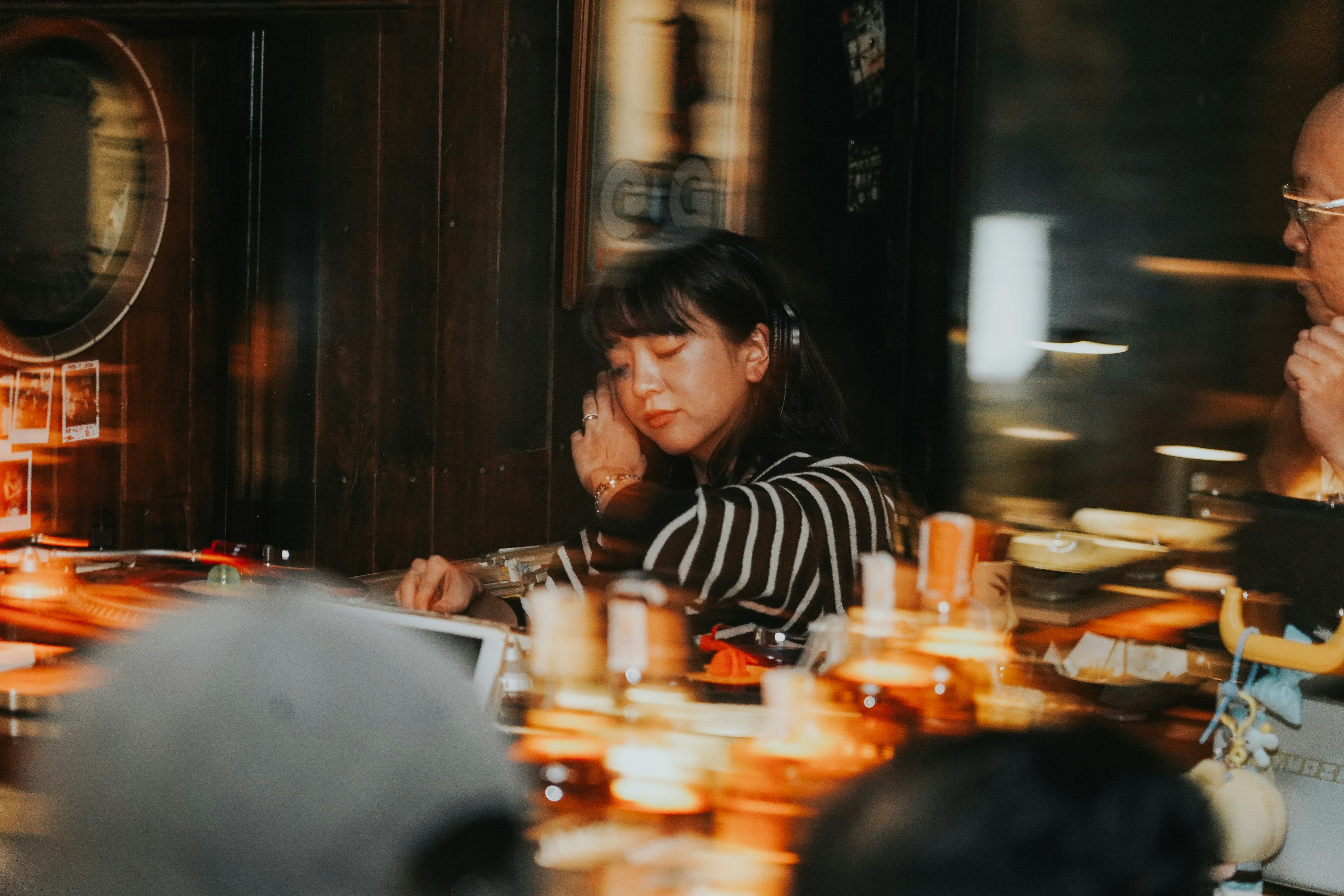 Midnight Café Contemplation