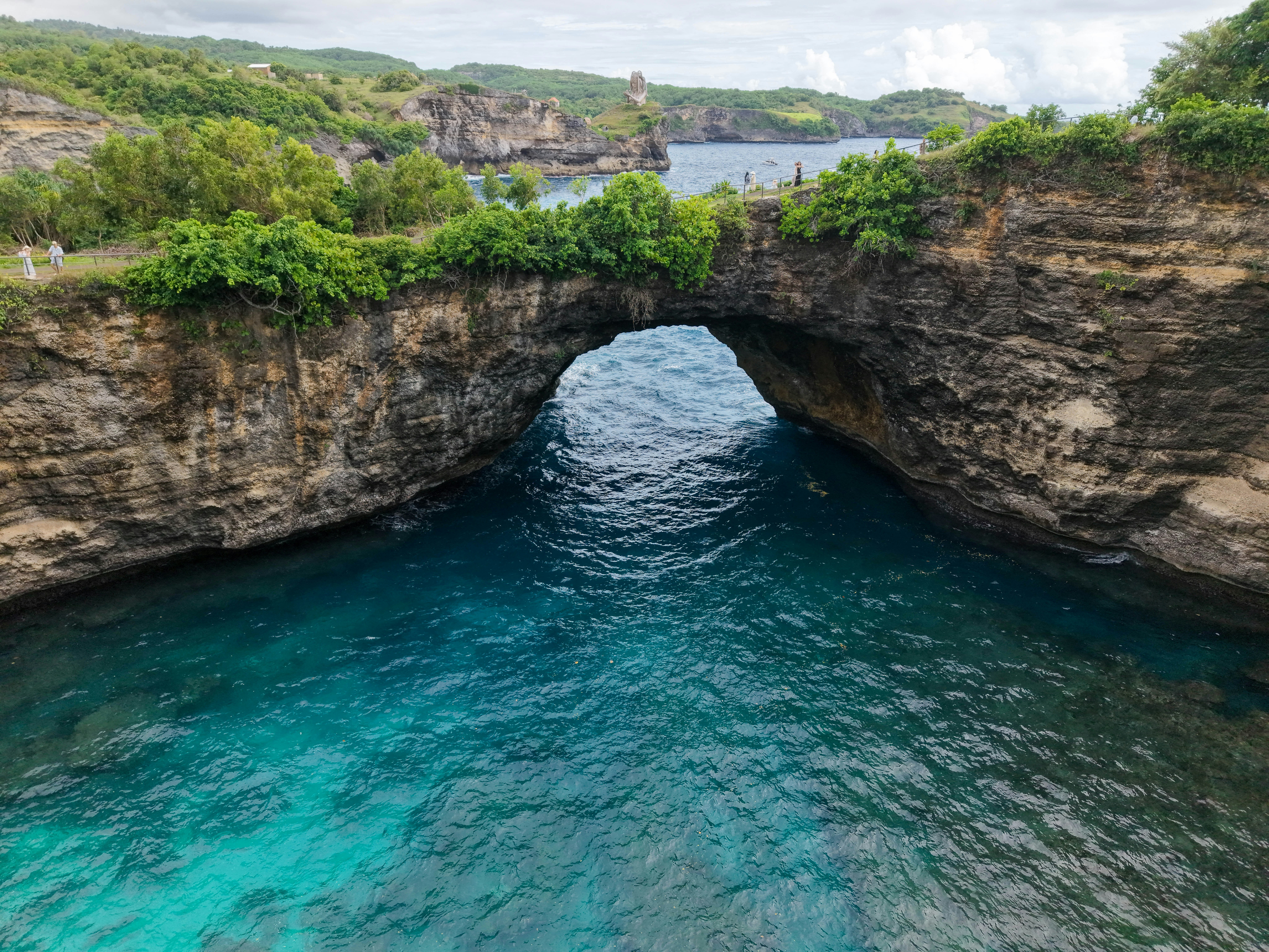 Sea Arch over Turquoise Depths