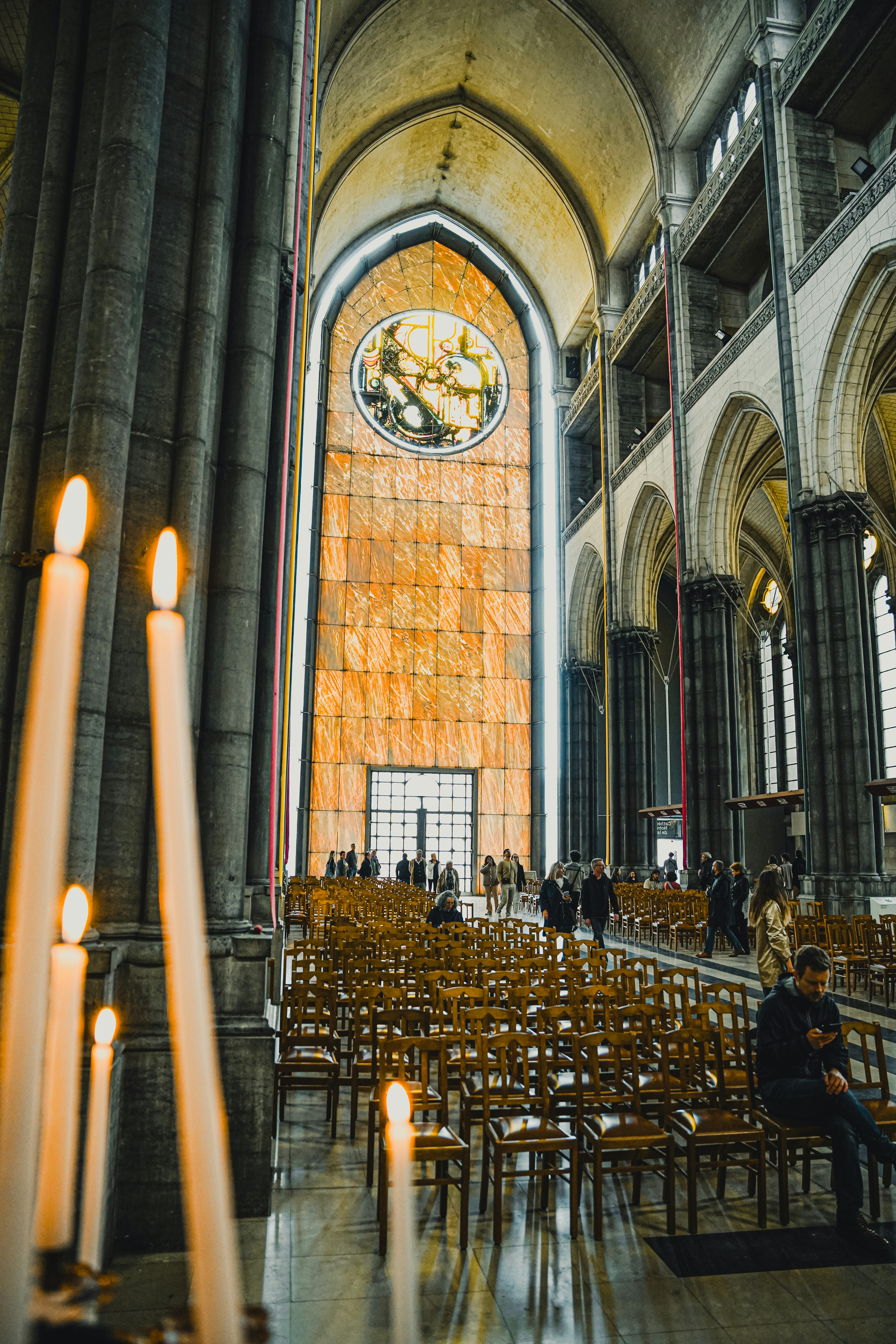 Hallowed Halls: Light, Columns, and Silent Rows
