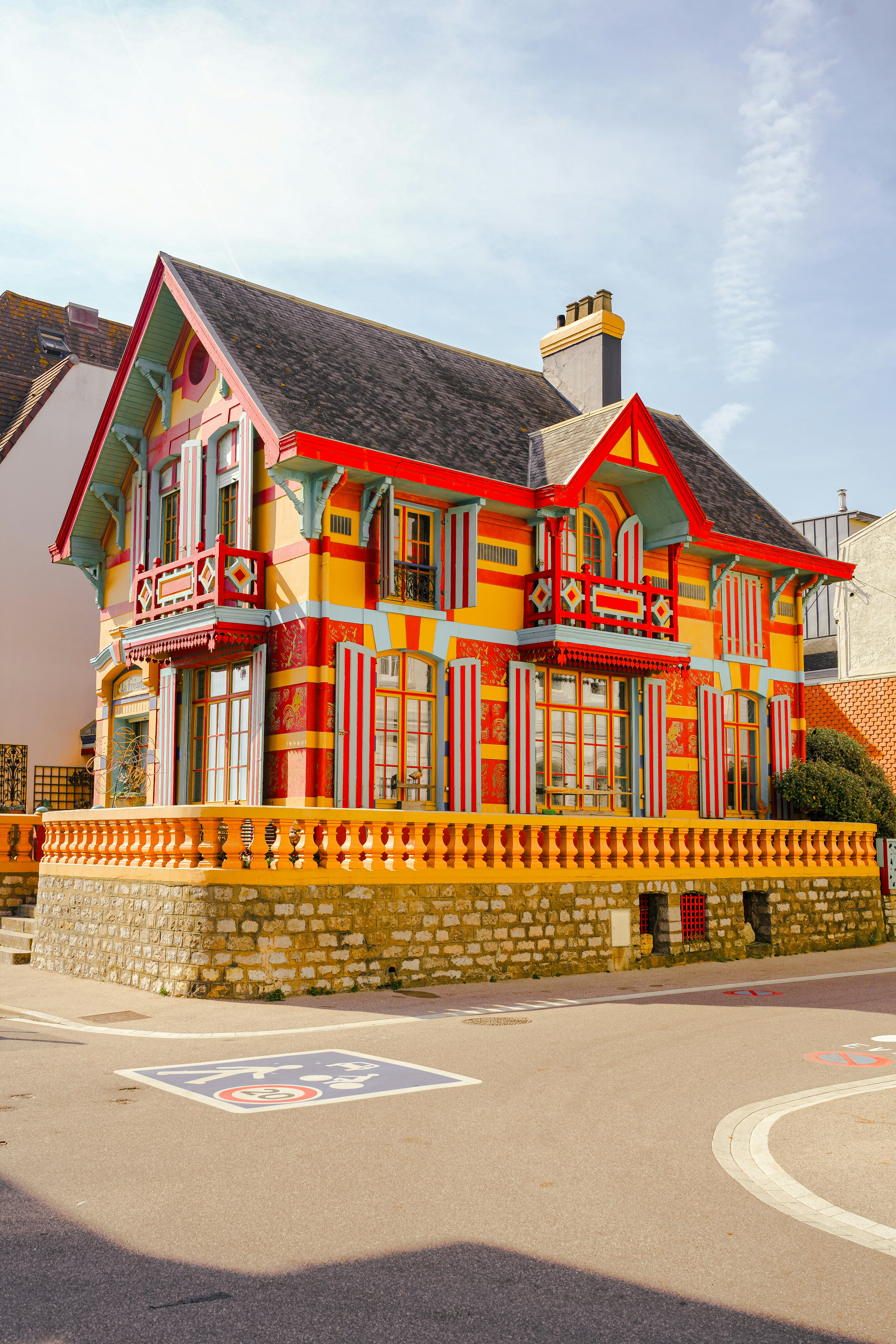 A Kaleidoscope Cottage: Colorful Victorian on a Quiet Street