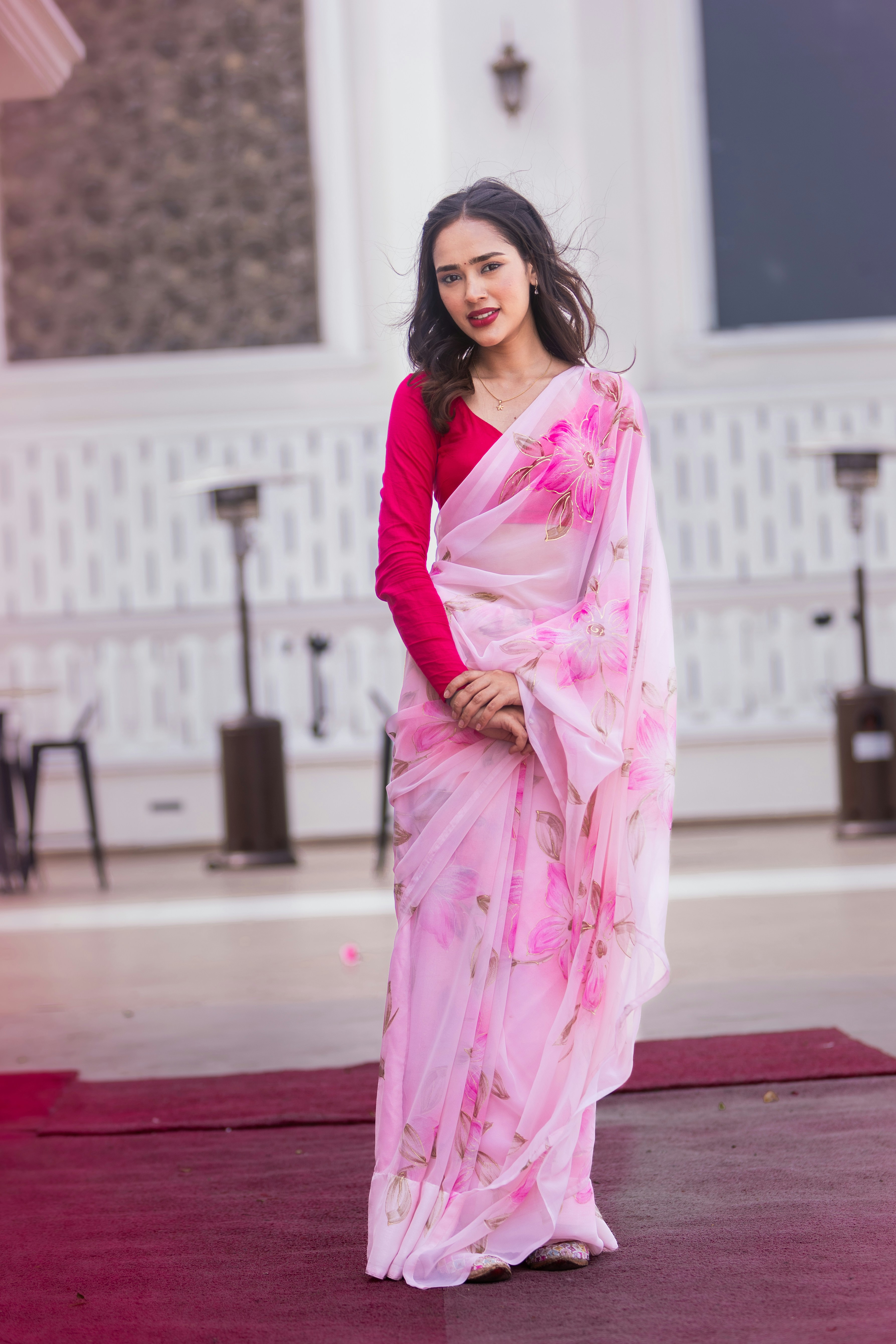 Pink Sari, Quiet Confidence