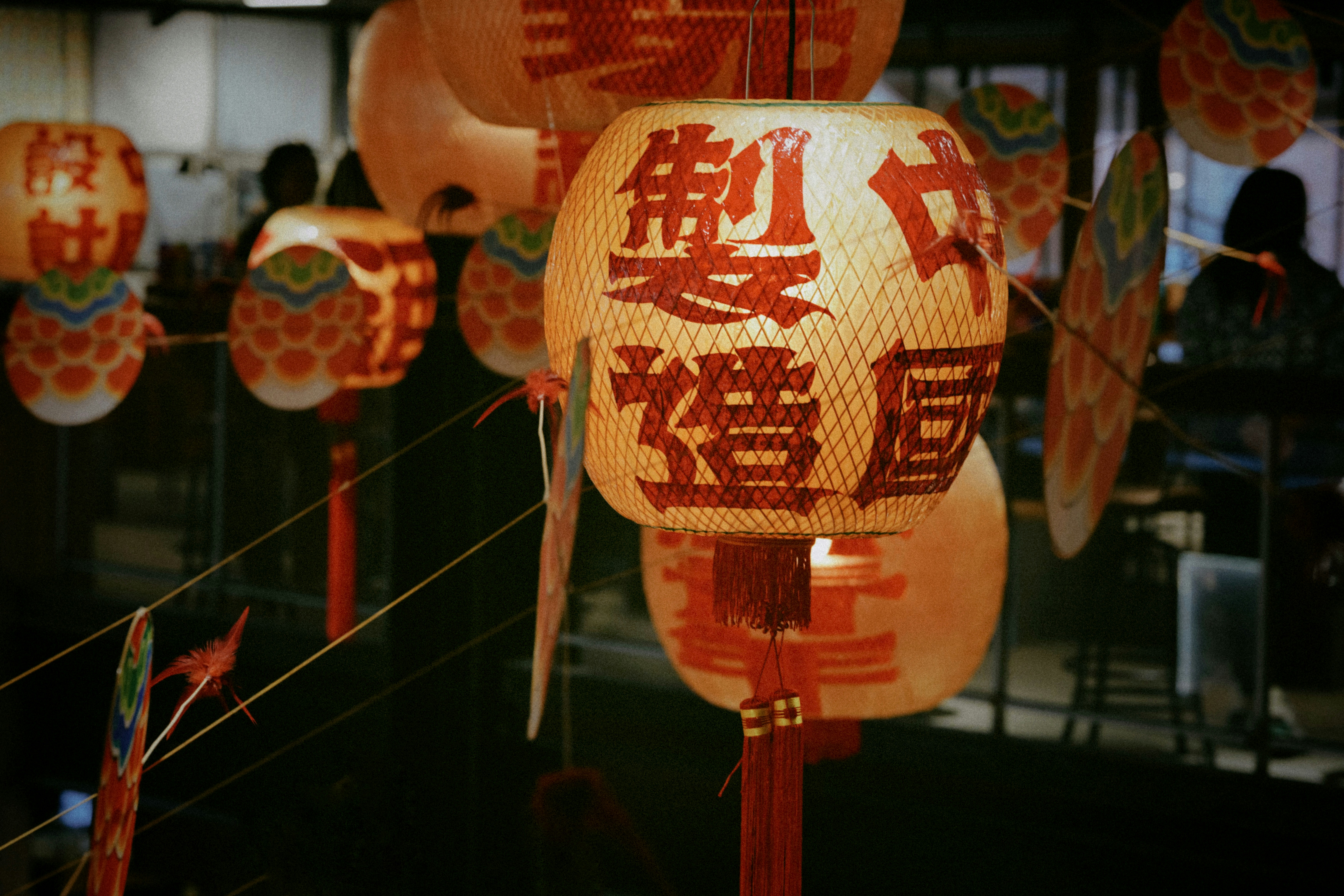 Lanterns in Bloom: A Closer Look at Red Silk Orbs