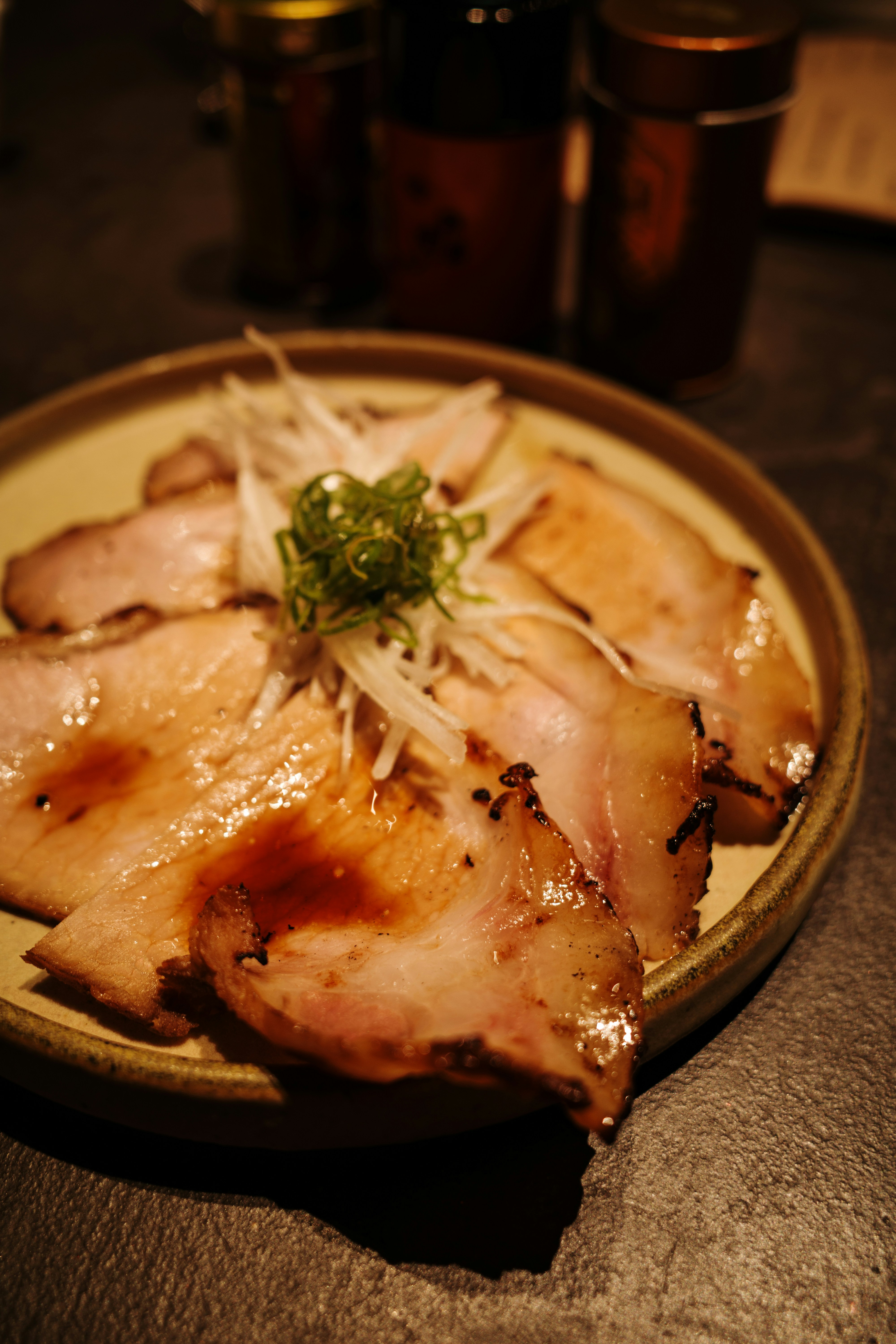 Charred Edges and Silky Slices: A Glazed Pork Plate