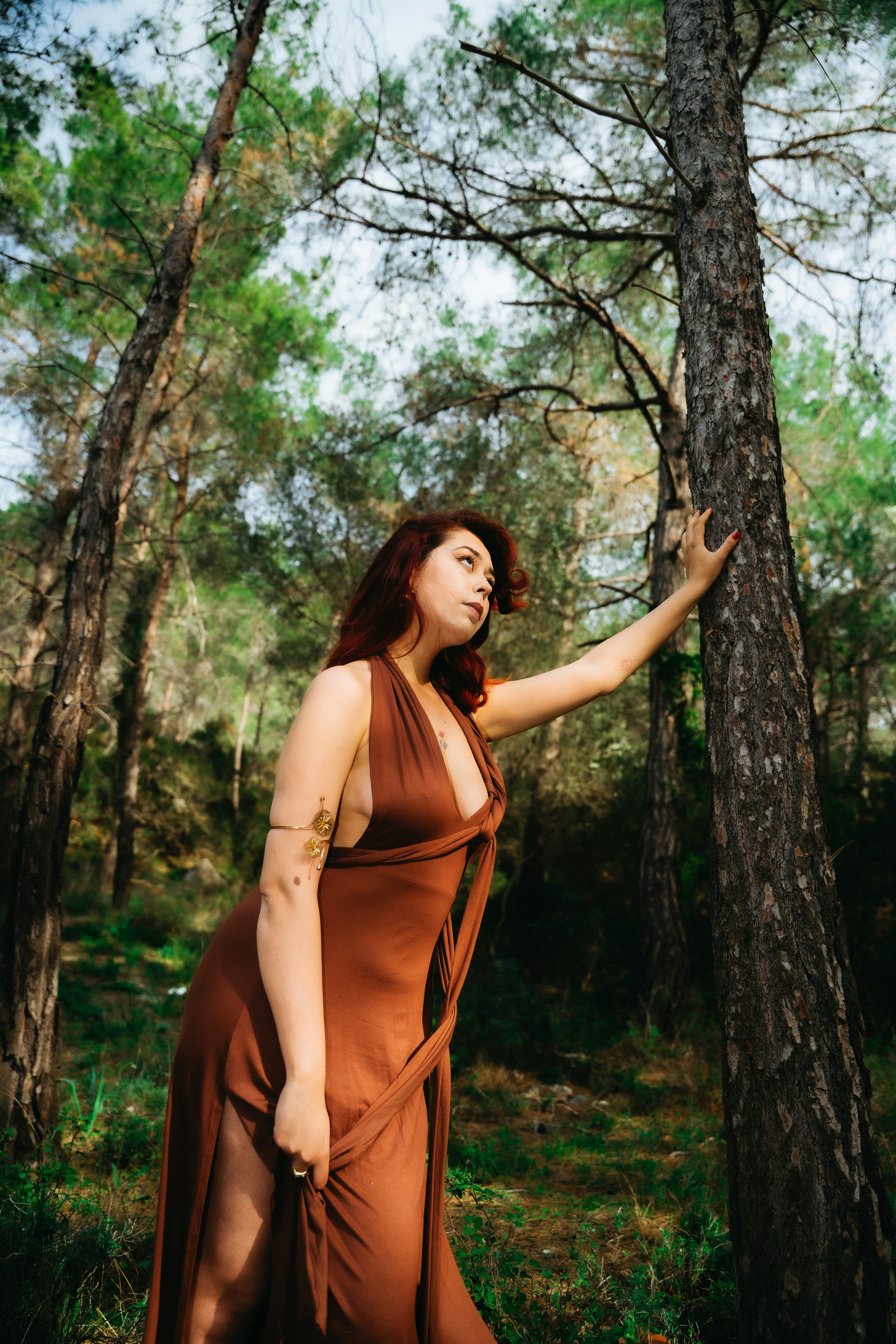 Forest Muse in Rust Tones