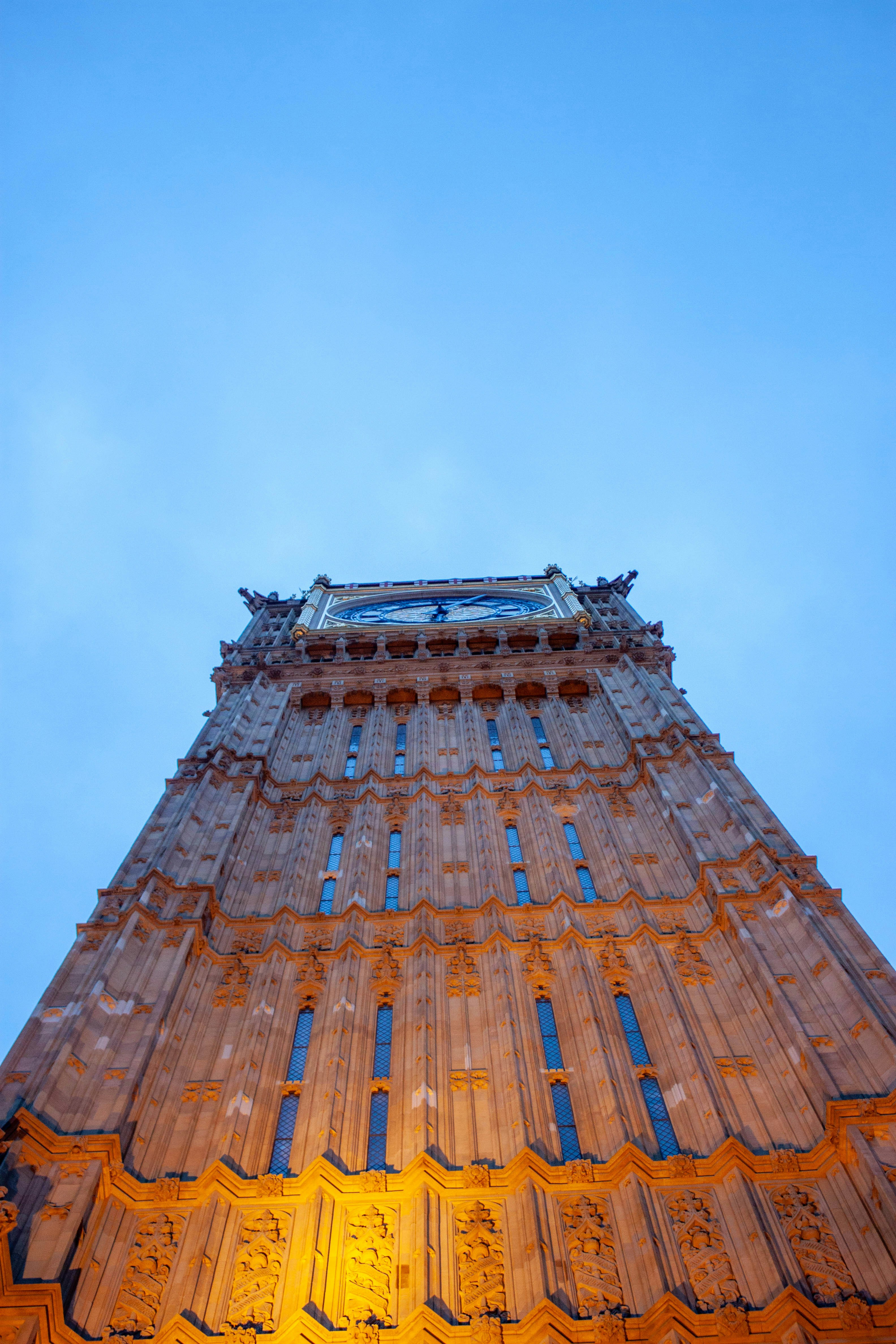 Towering Time: The Clock Tower Reaching for the Sky