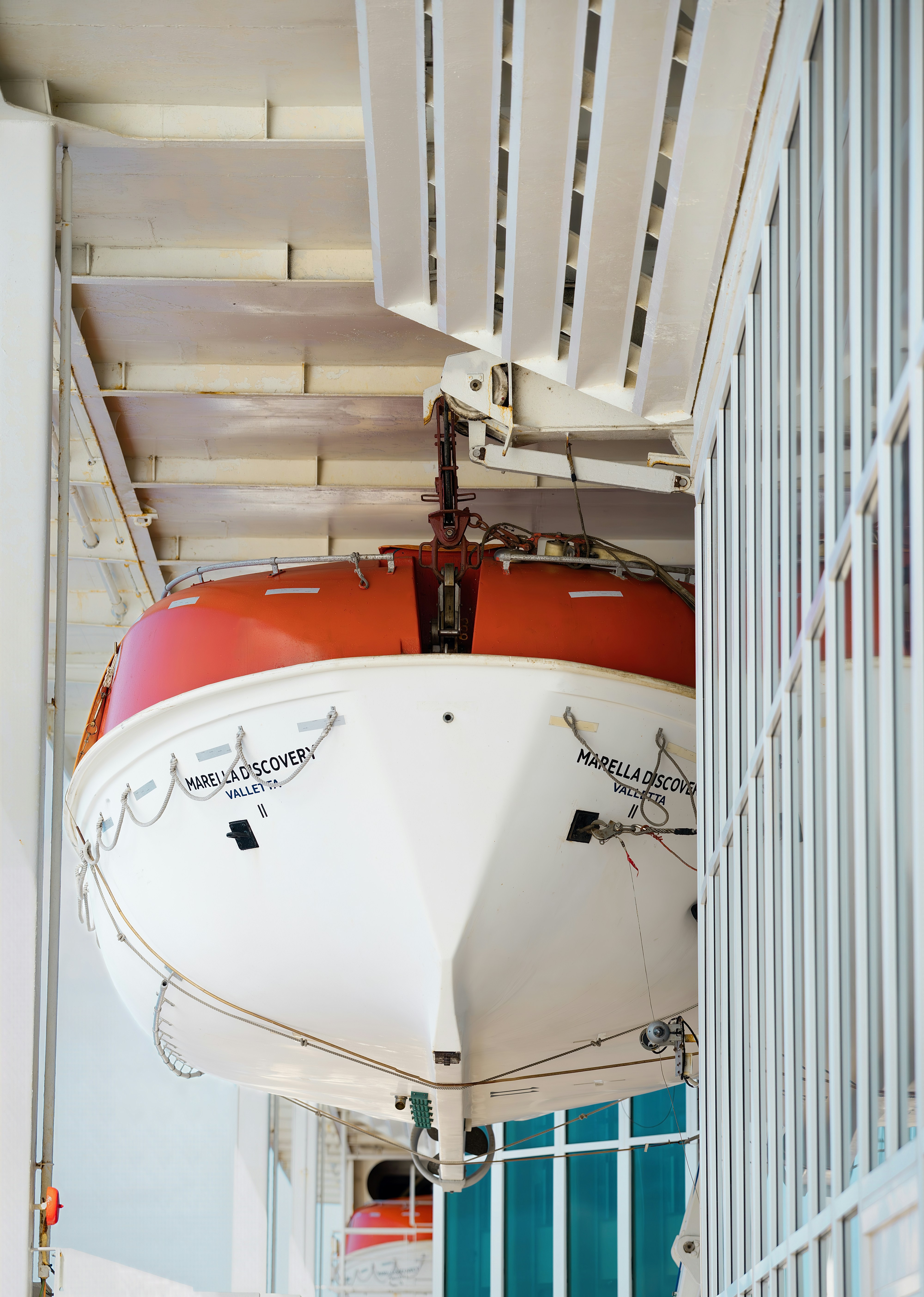 Dockside Rescue: Front of the Marella Discovery Exposed