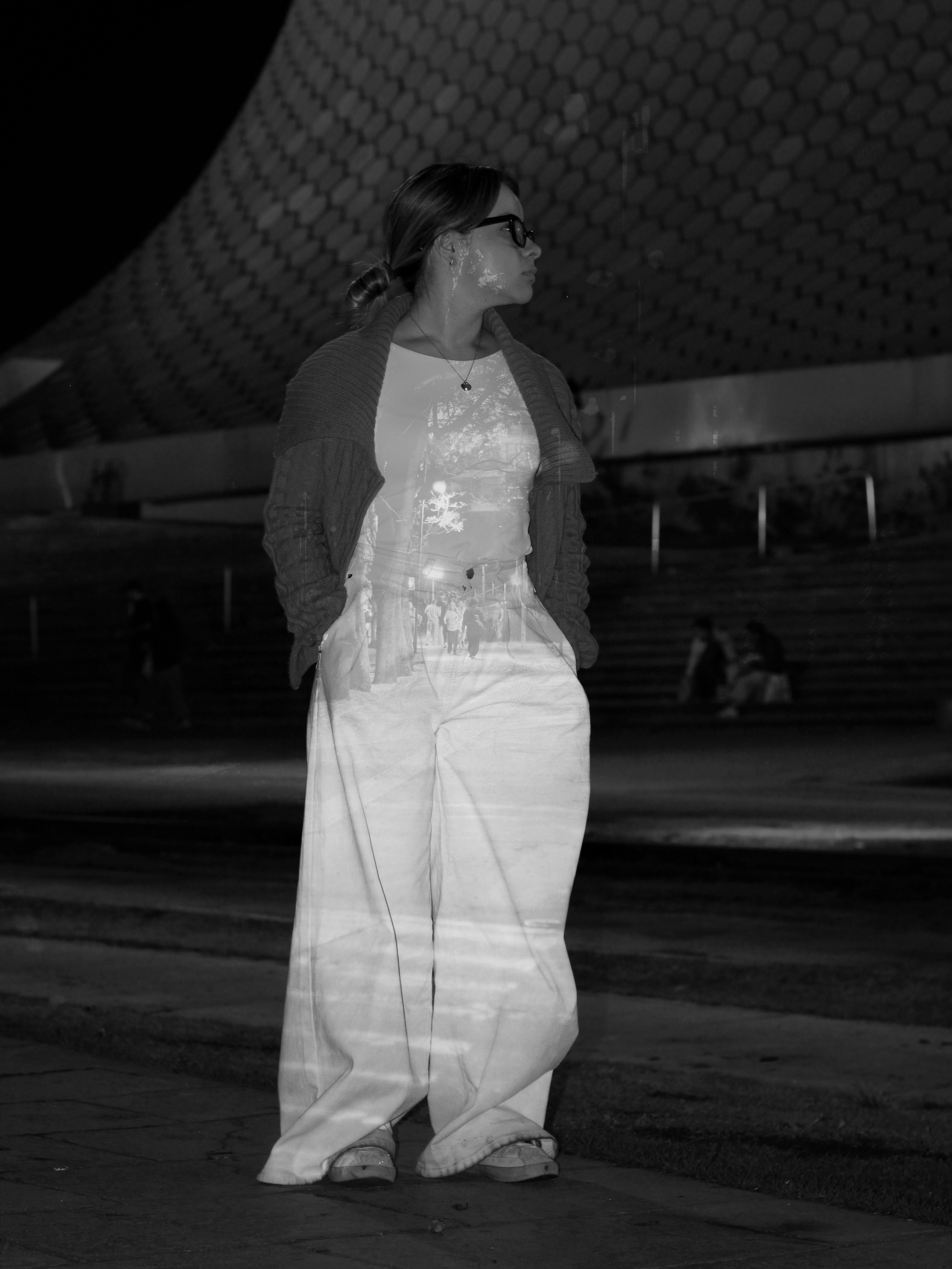 Midnight Portrait in an Urban Umbra