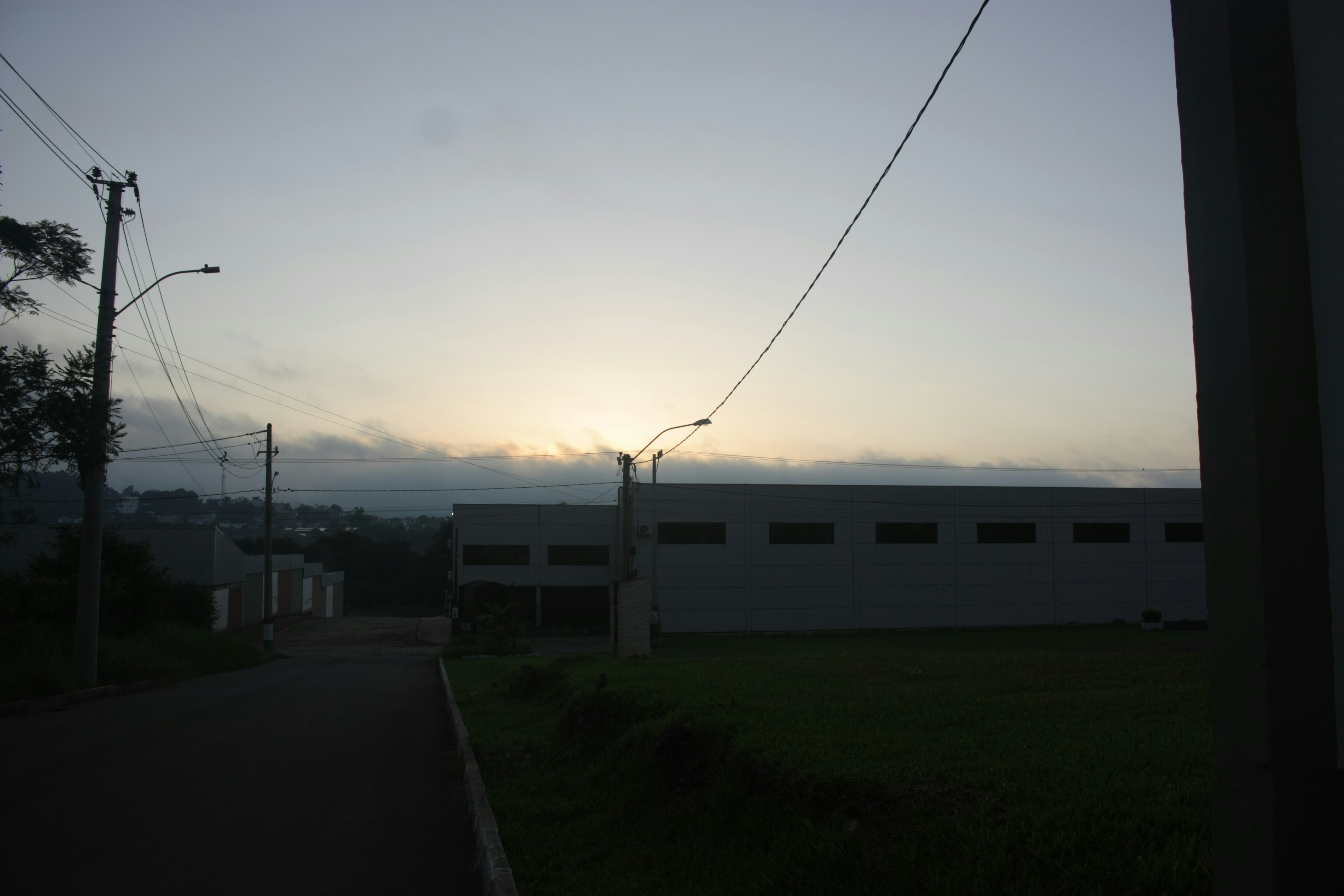 Sunrise Over the Industrial Strip