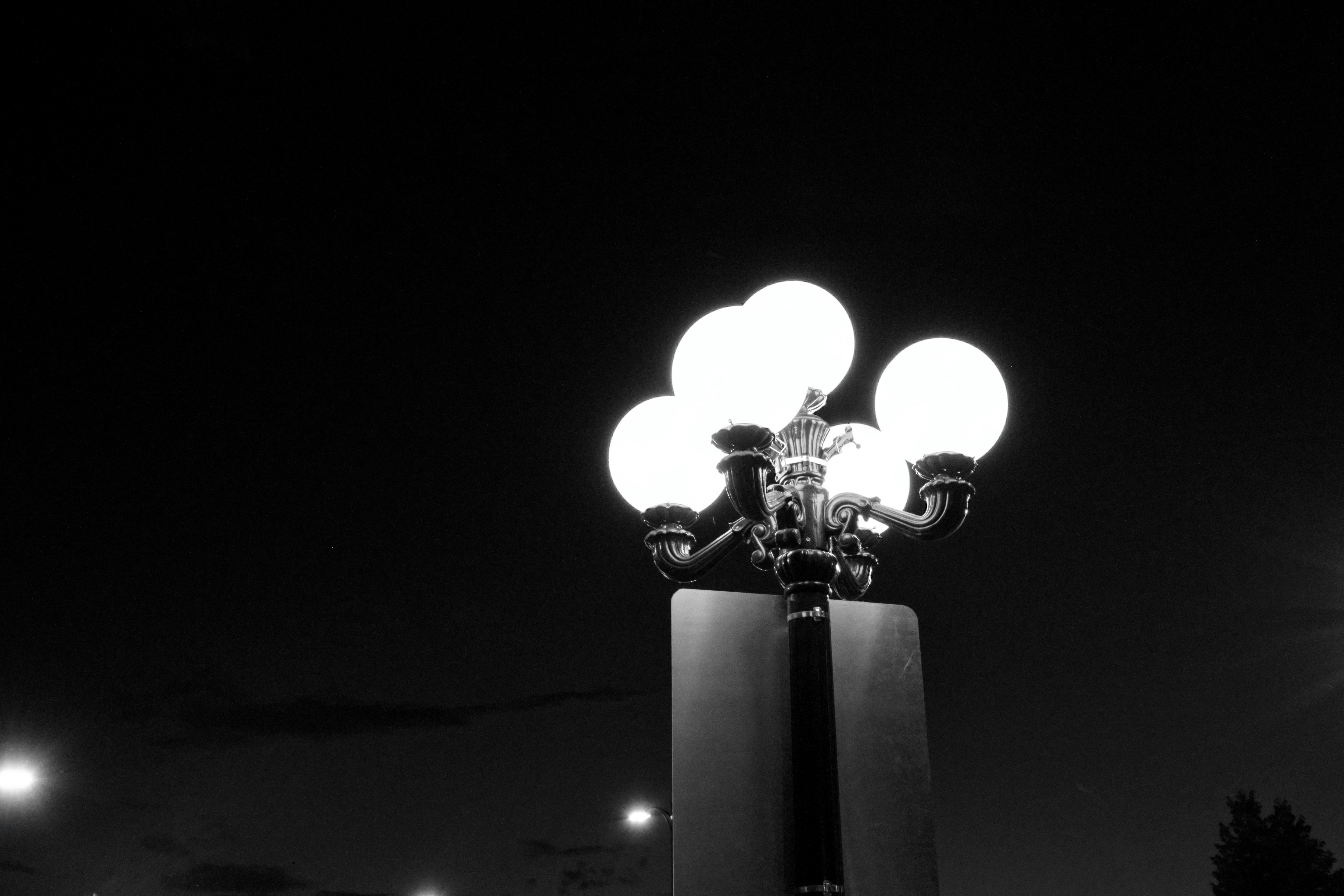 Glowing Lanterns Over a Quiet Night