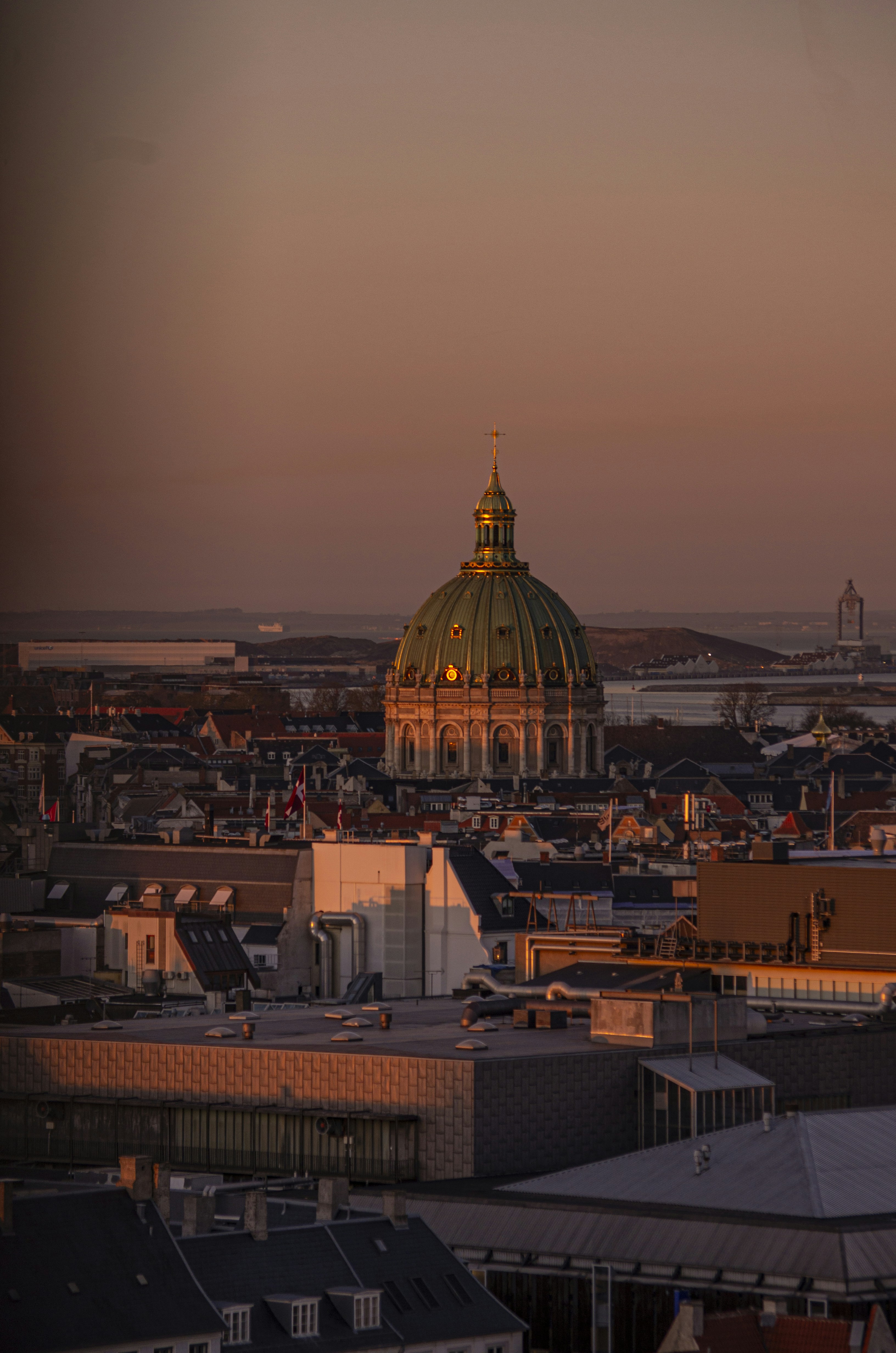 Dome of the City at Golden Hour