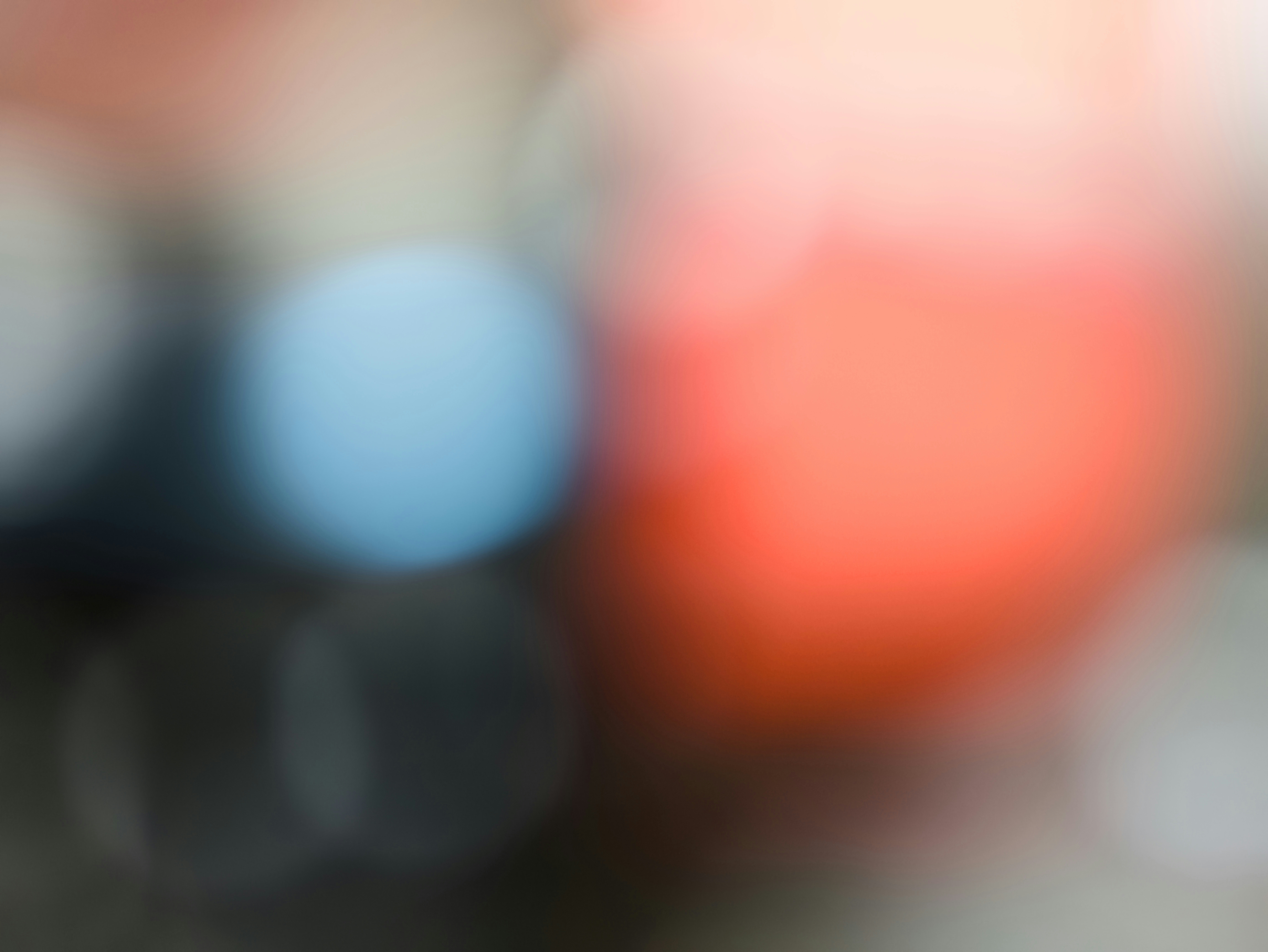 Blurred City Lights: Soft Orbs of Night in a Quiet City Run