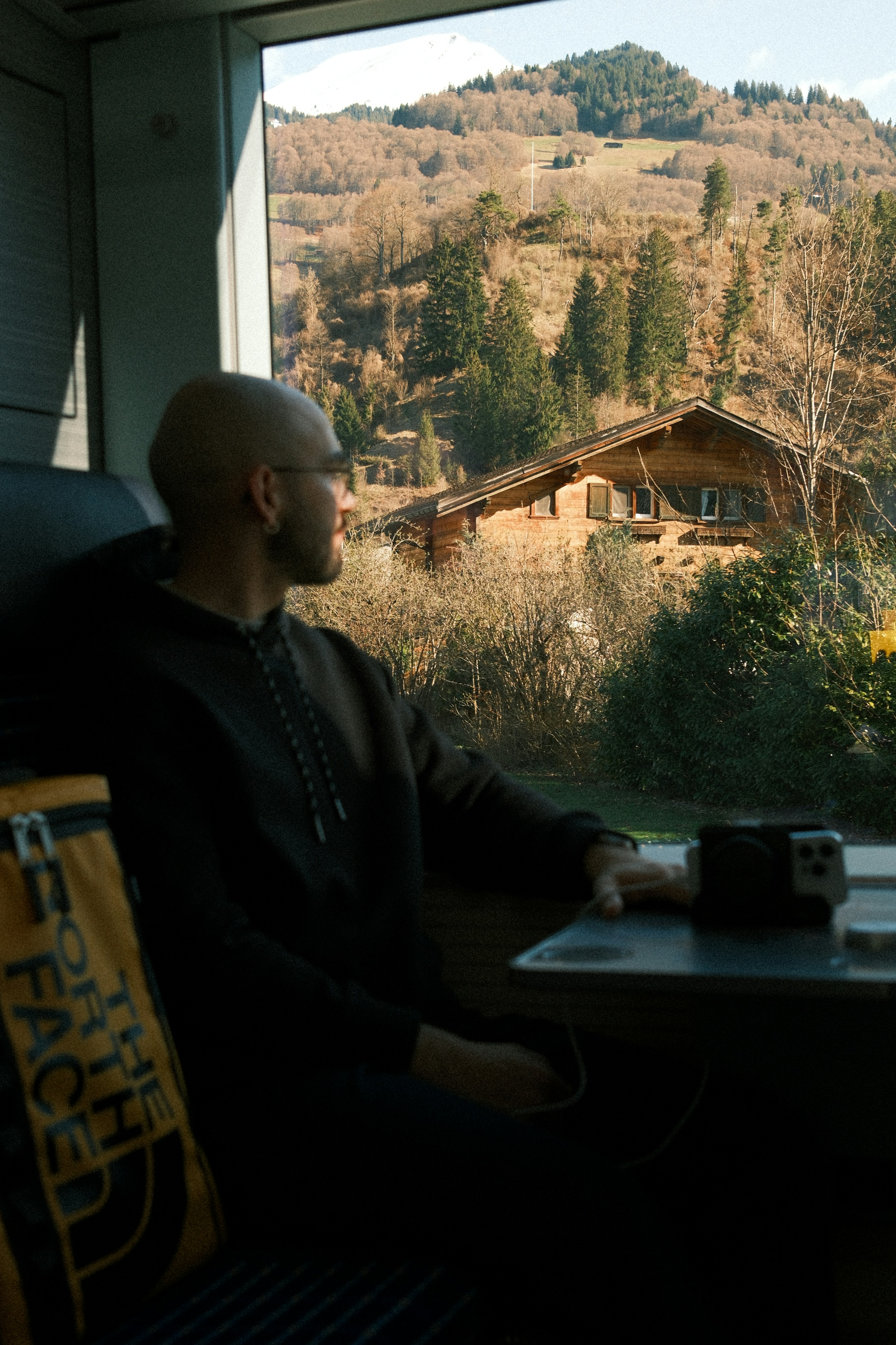 Quiet Moment in the Window Seat