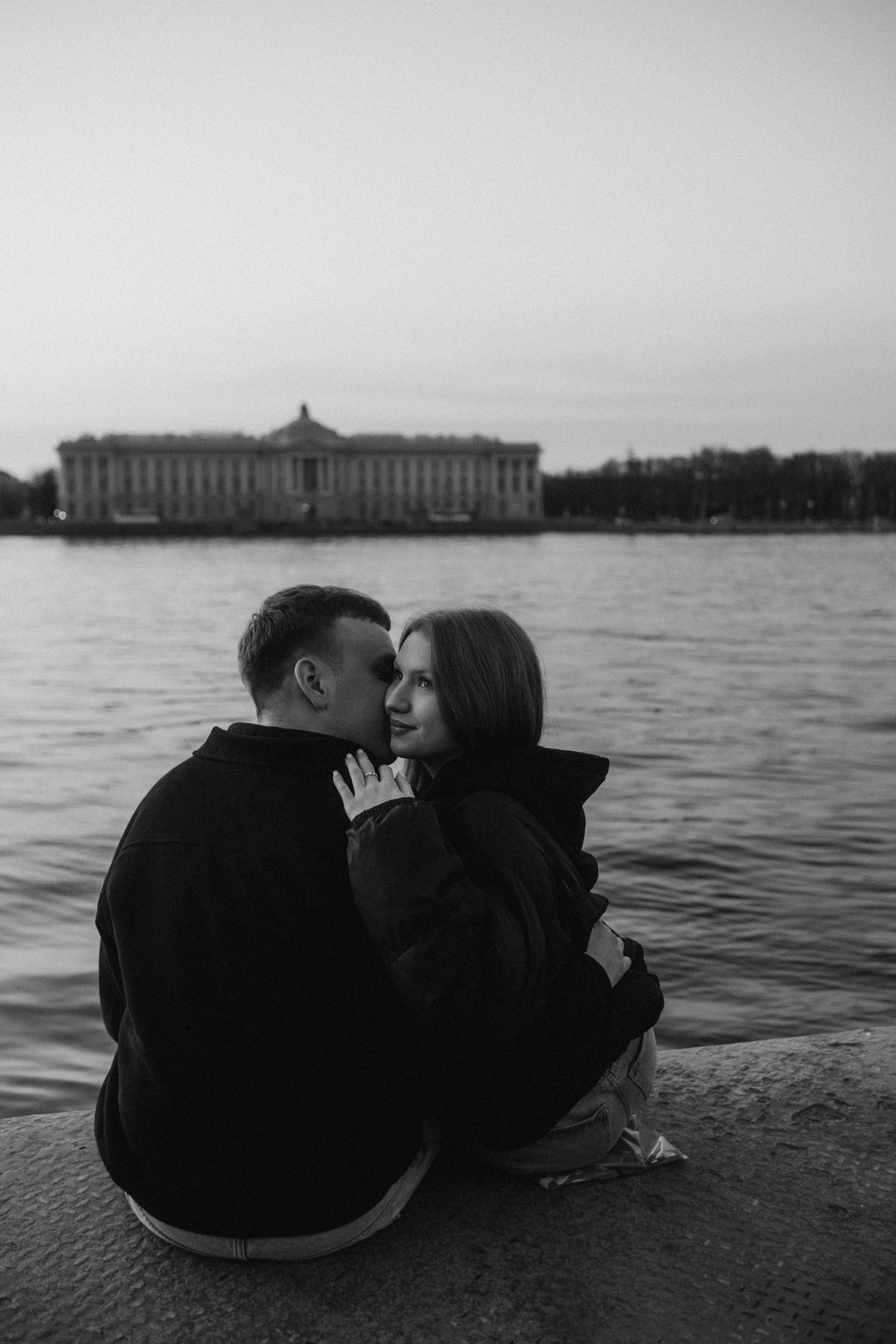 Whispered Moment by the Water's Edge