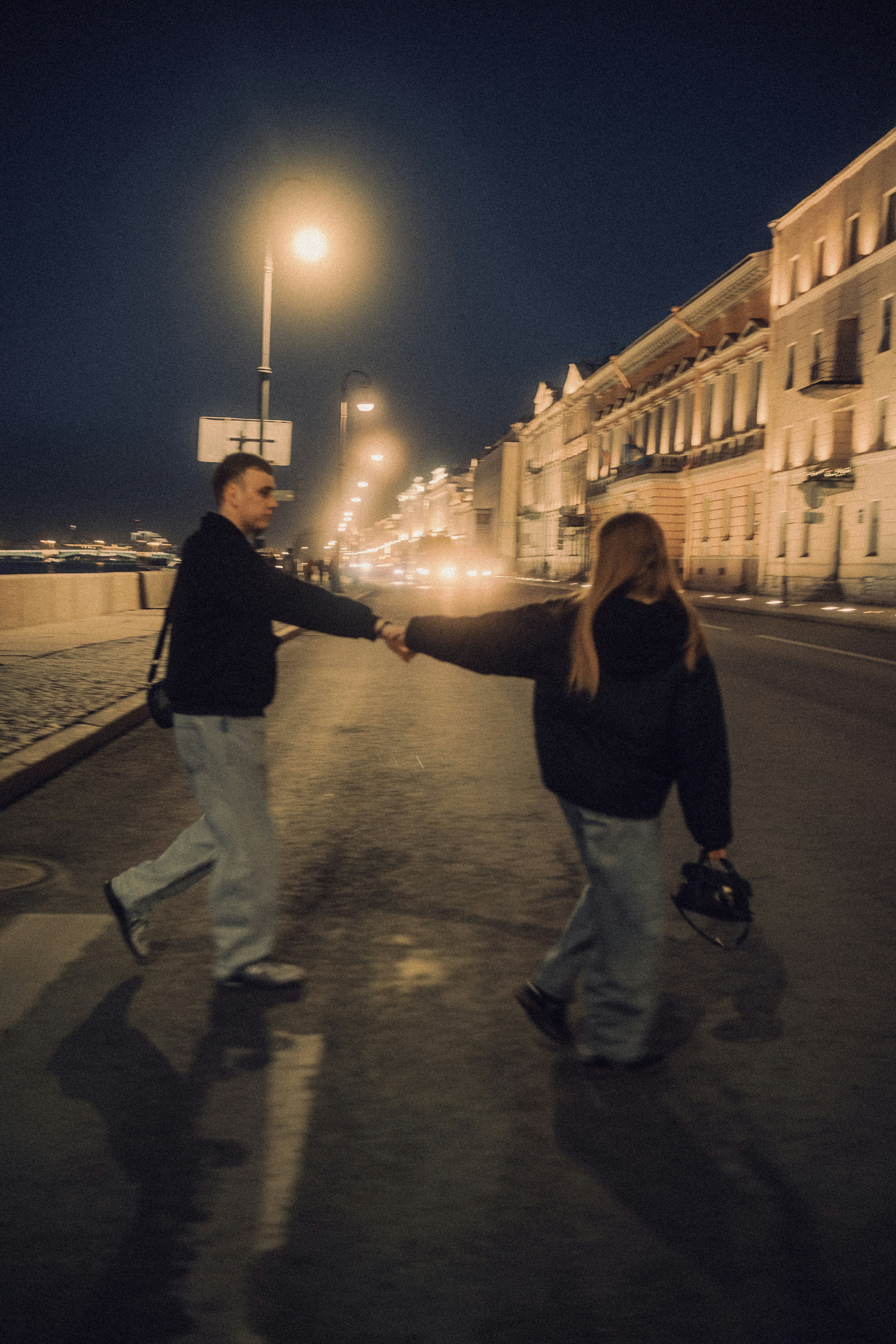 Holding On Across the Night Street