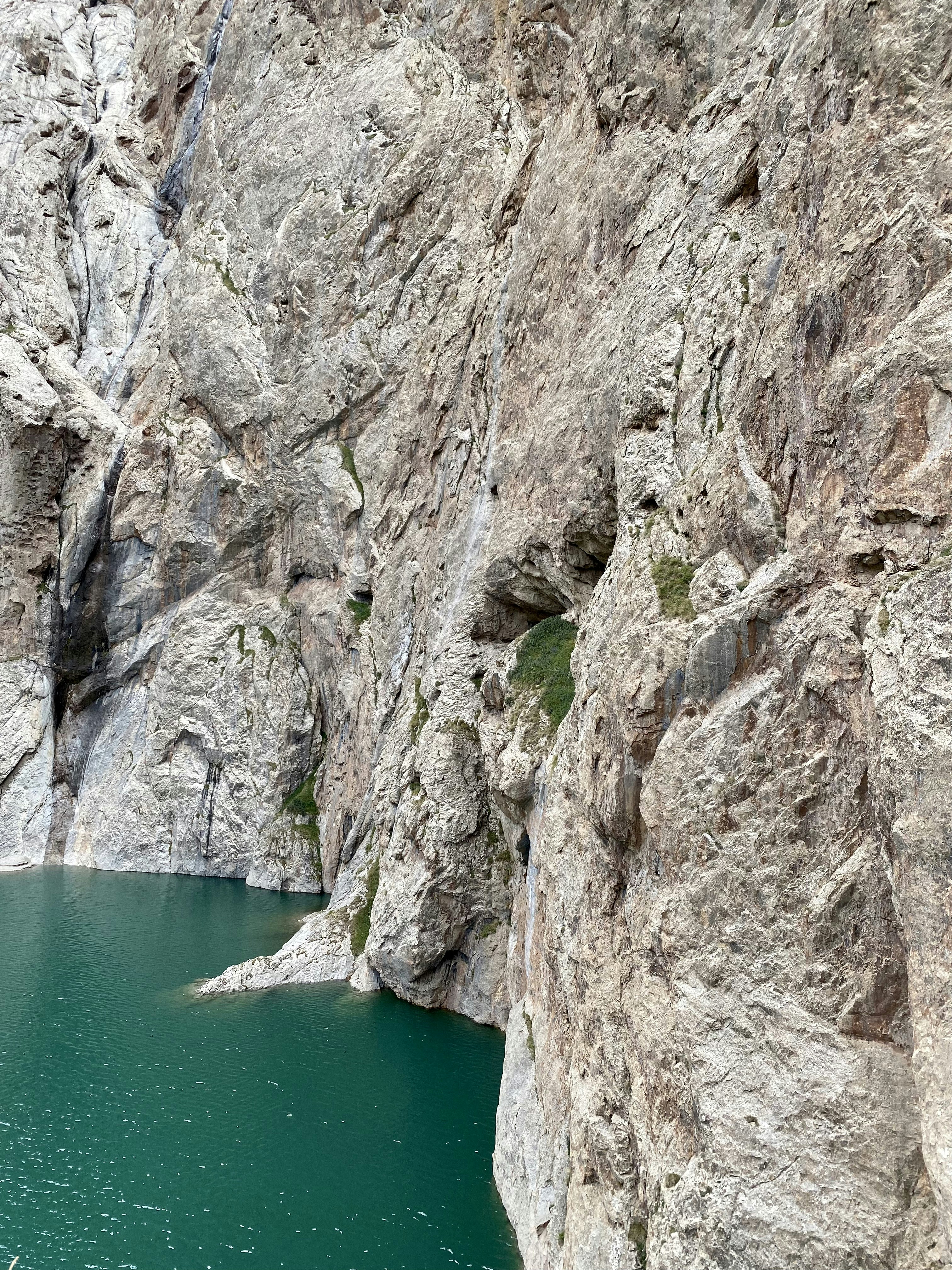Cliffside Corridors Over Turquoise Silence