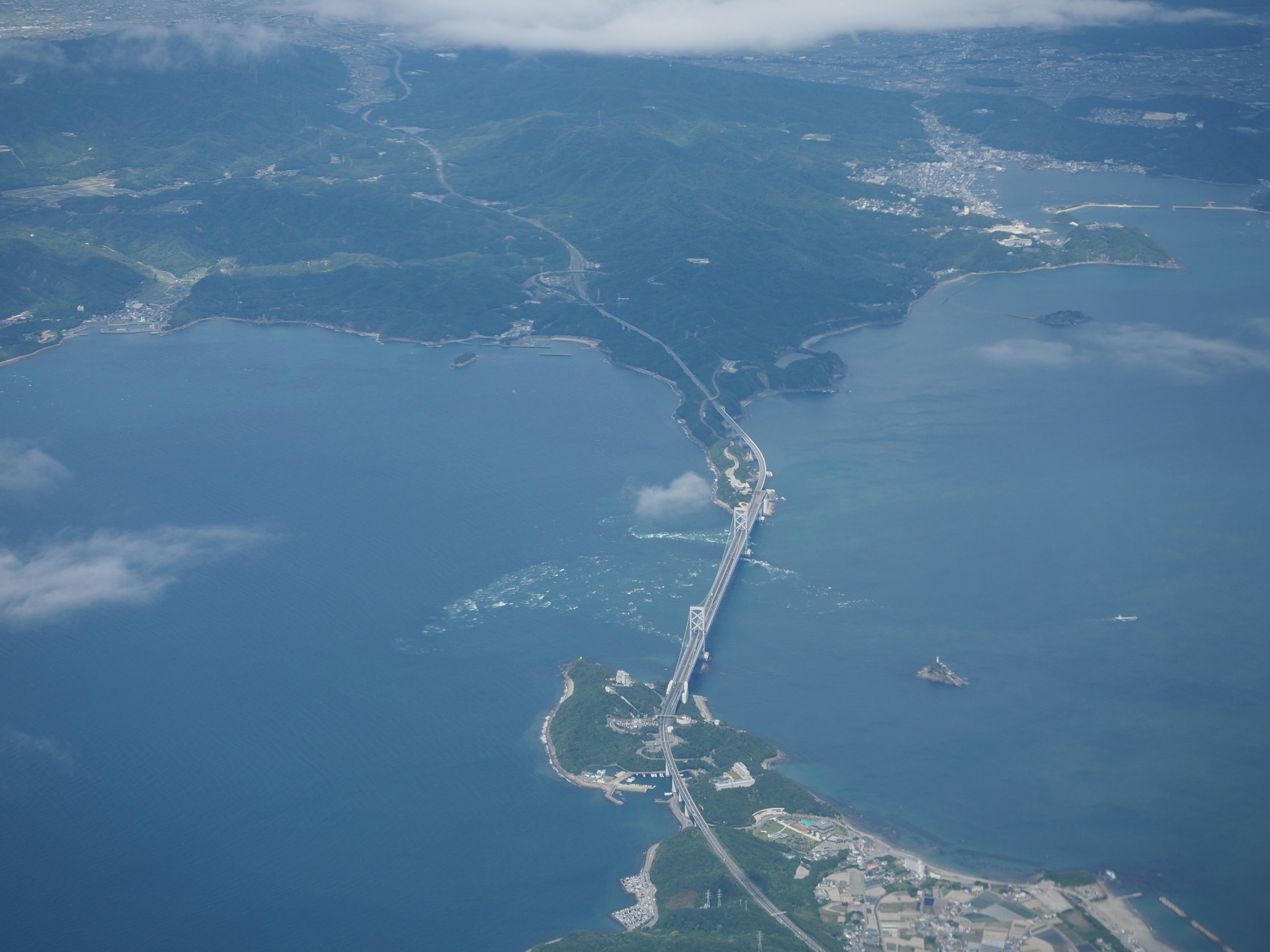 Islands and Bridge Carves a Blue Ribbon of Water