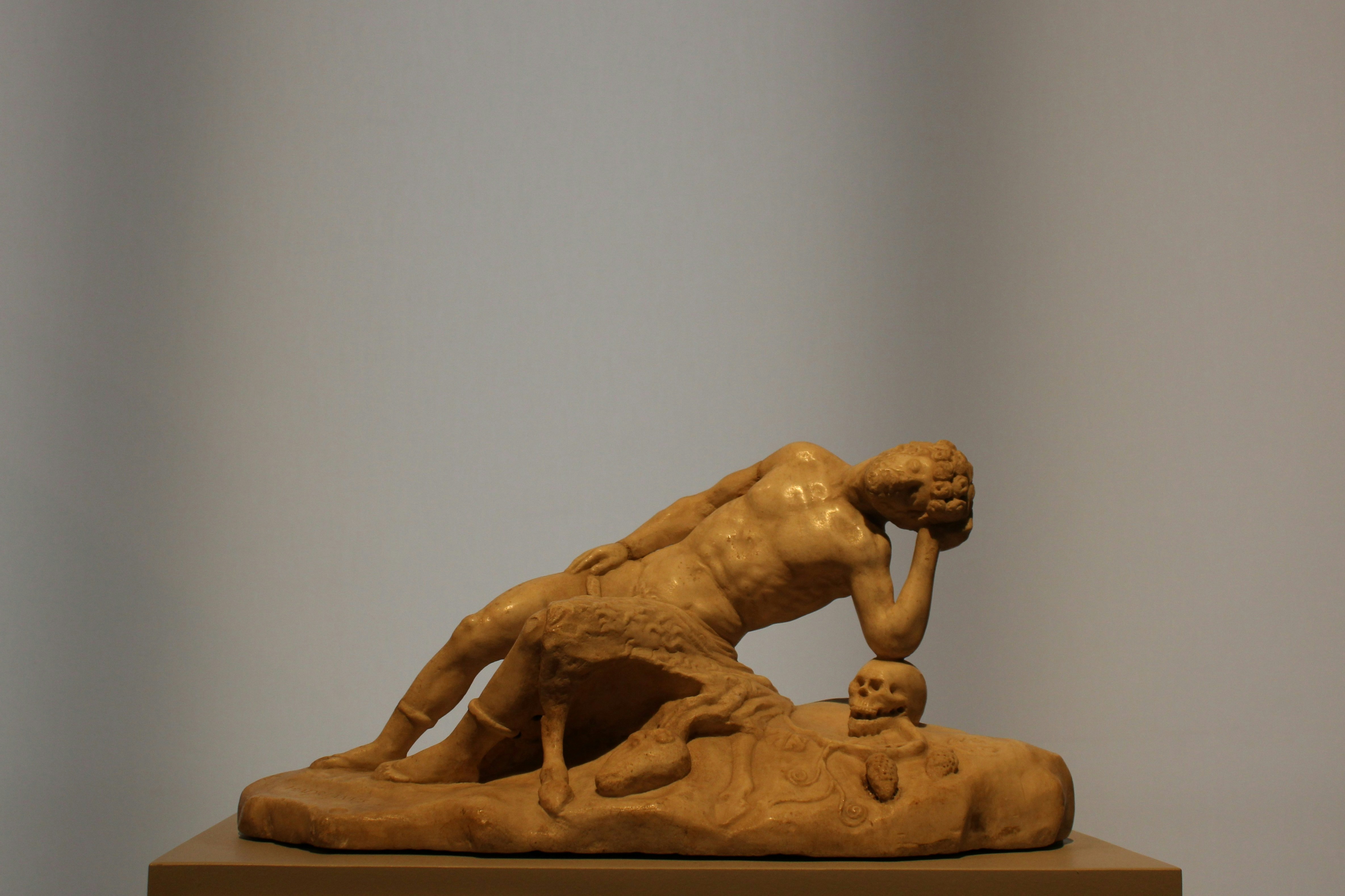 Tortured Grace: A Terracotta Figure in Contemplation