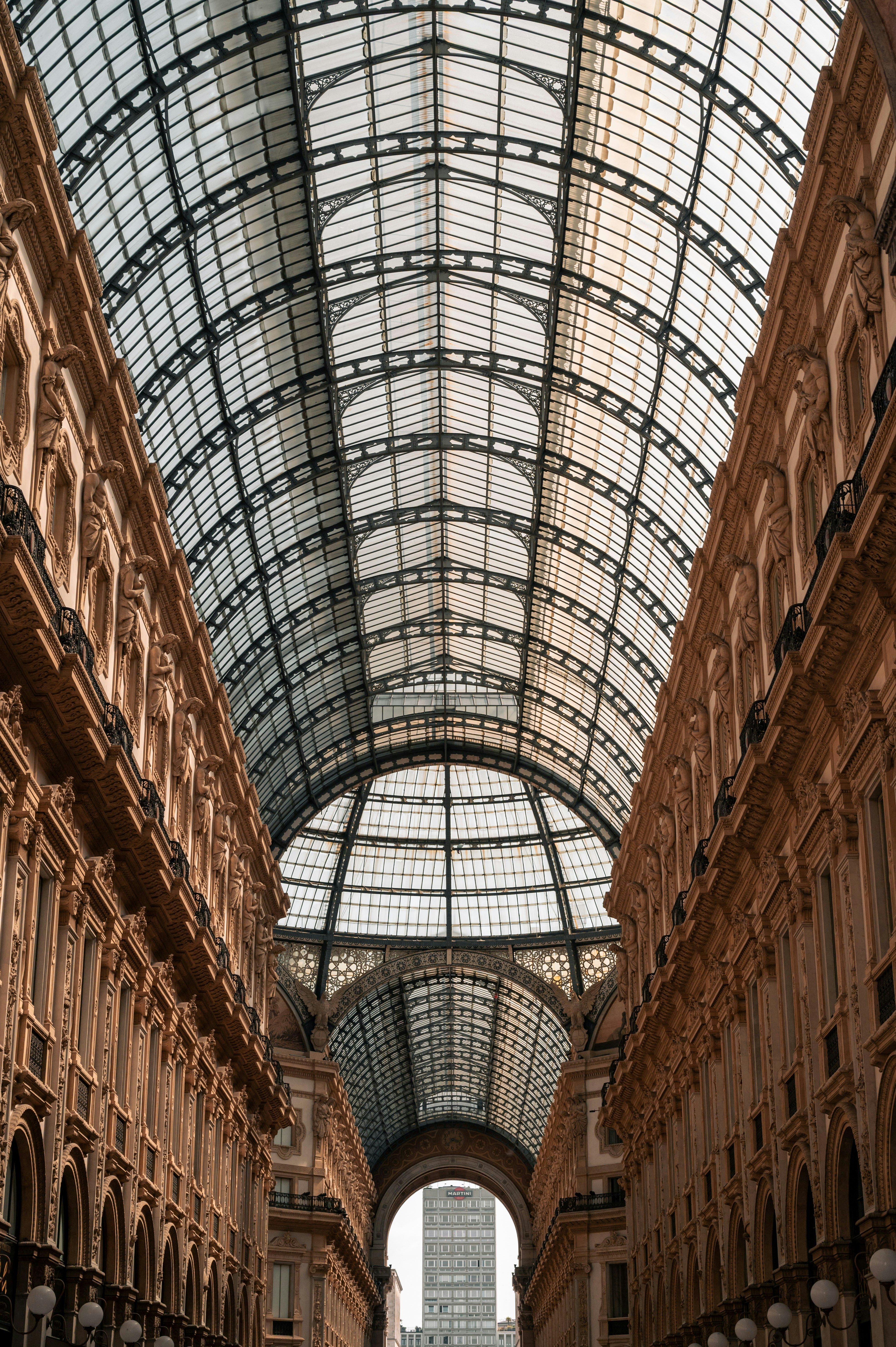 A Vaulted Boulevard: Glass Roof Framing Her Majesty's Arcade
