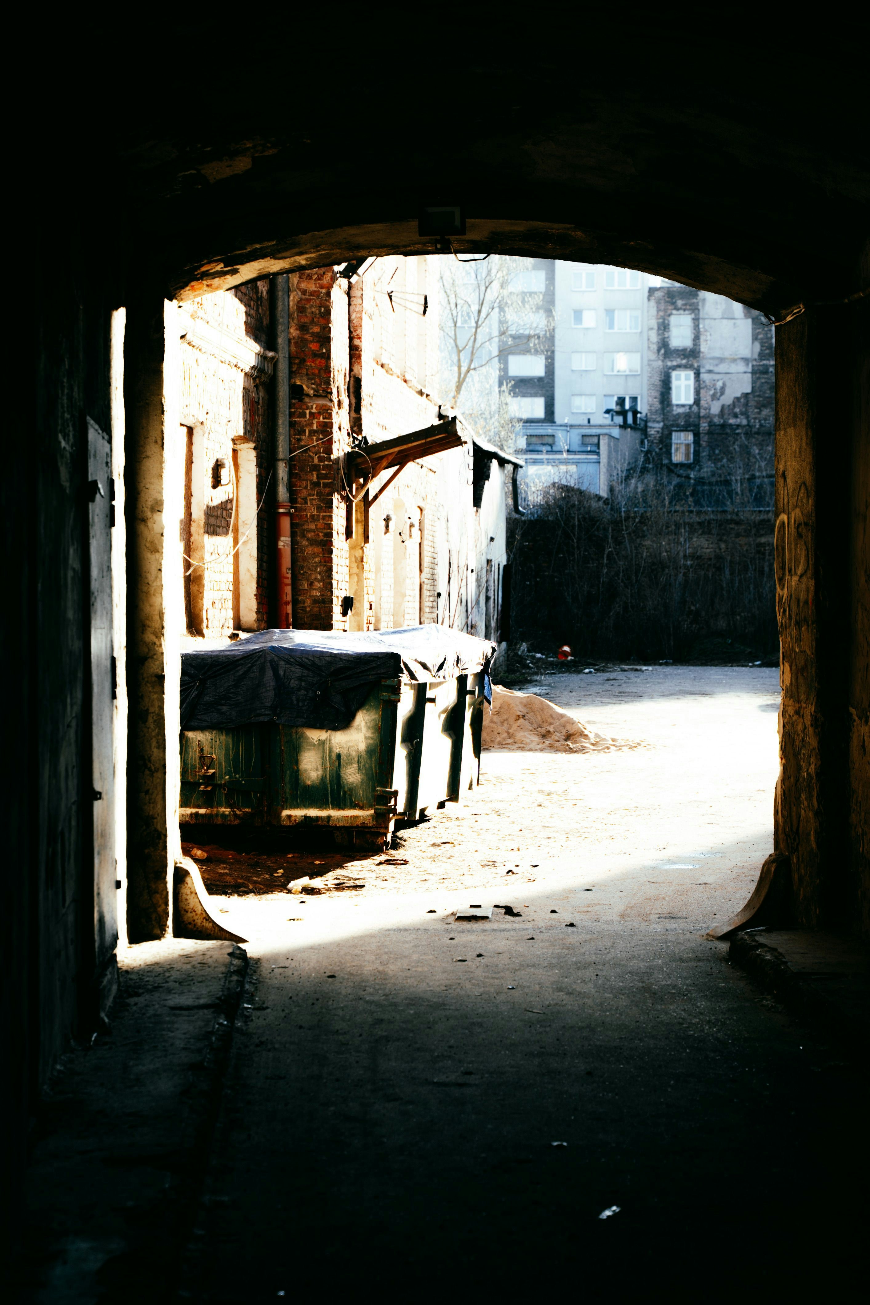 Light at the Arch: A Quiet Exit from the Industrial Alley