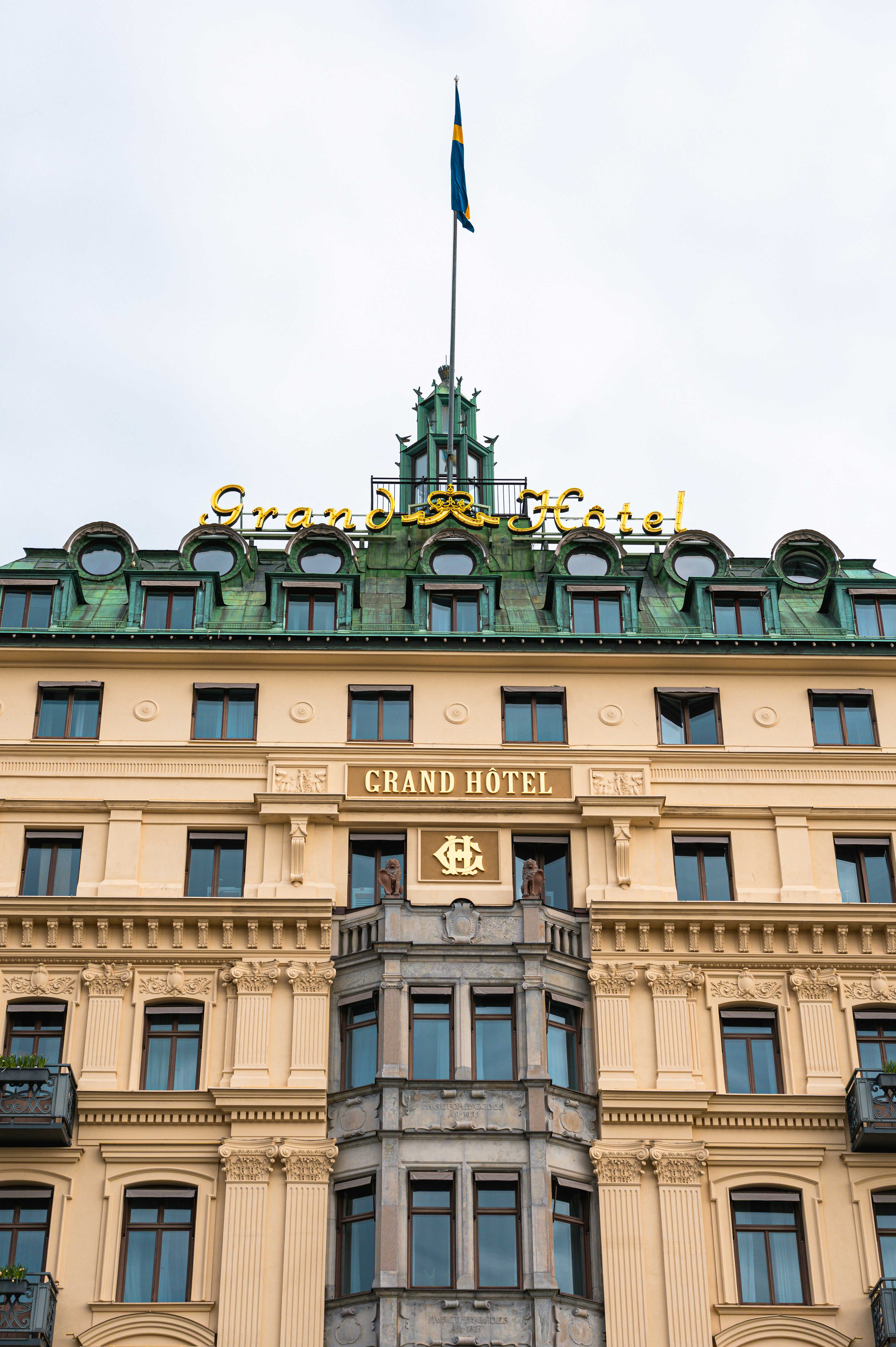Grand Facade: The Nordic Hotel Crowned in Sky