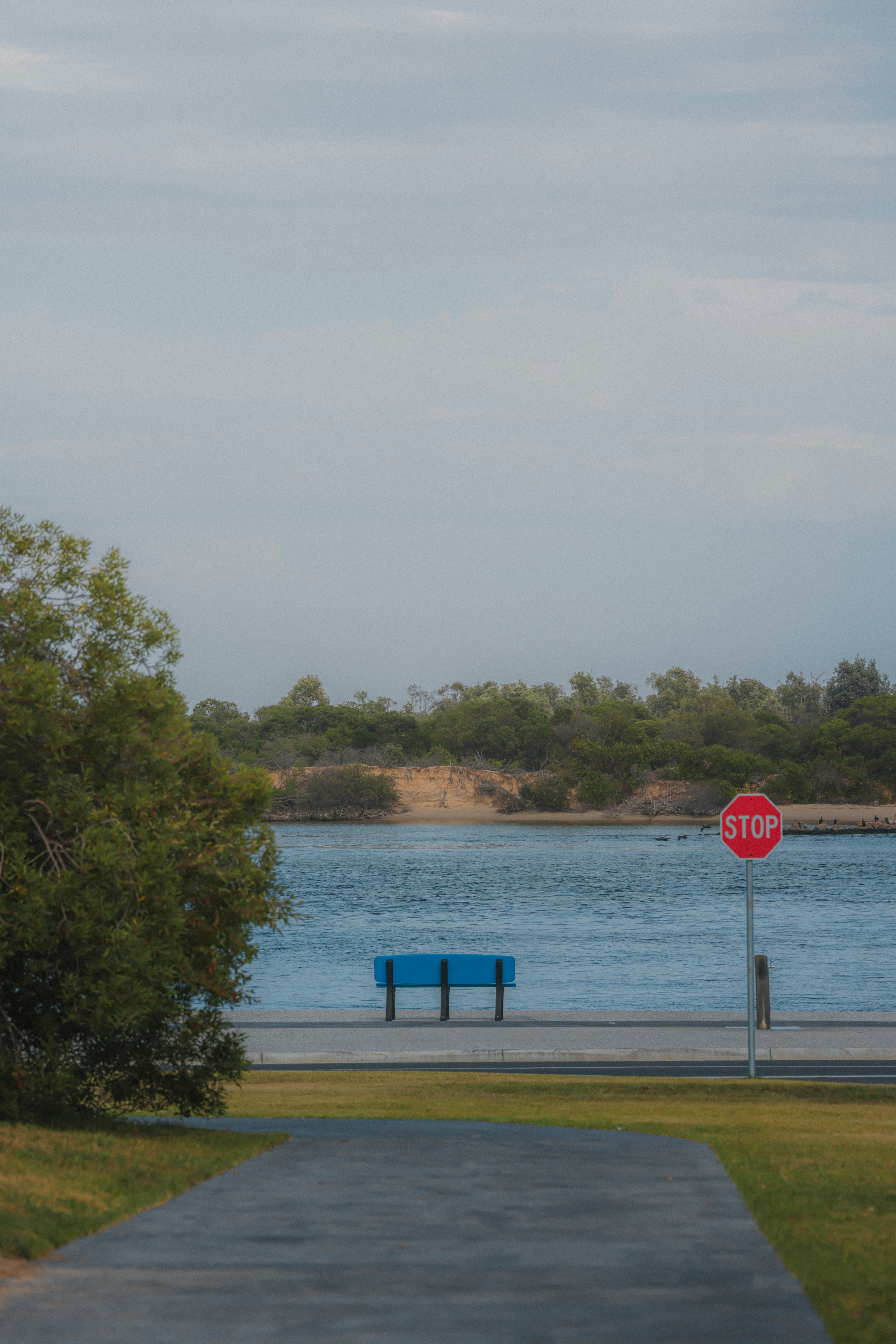 Riverfront Stop Sign Serenade