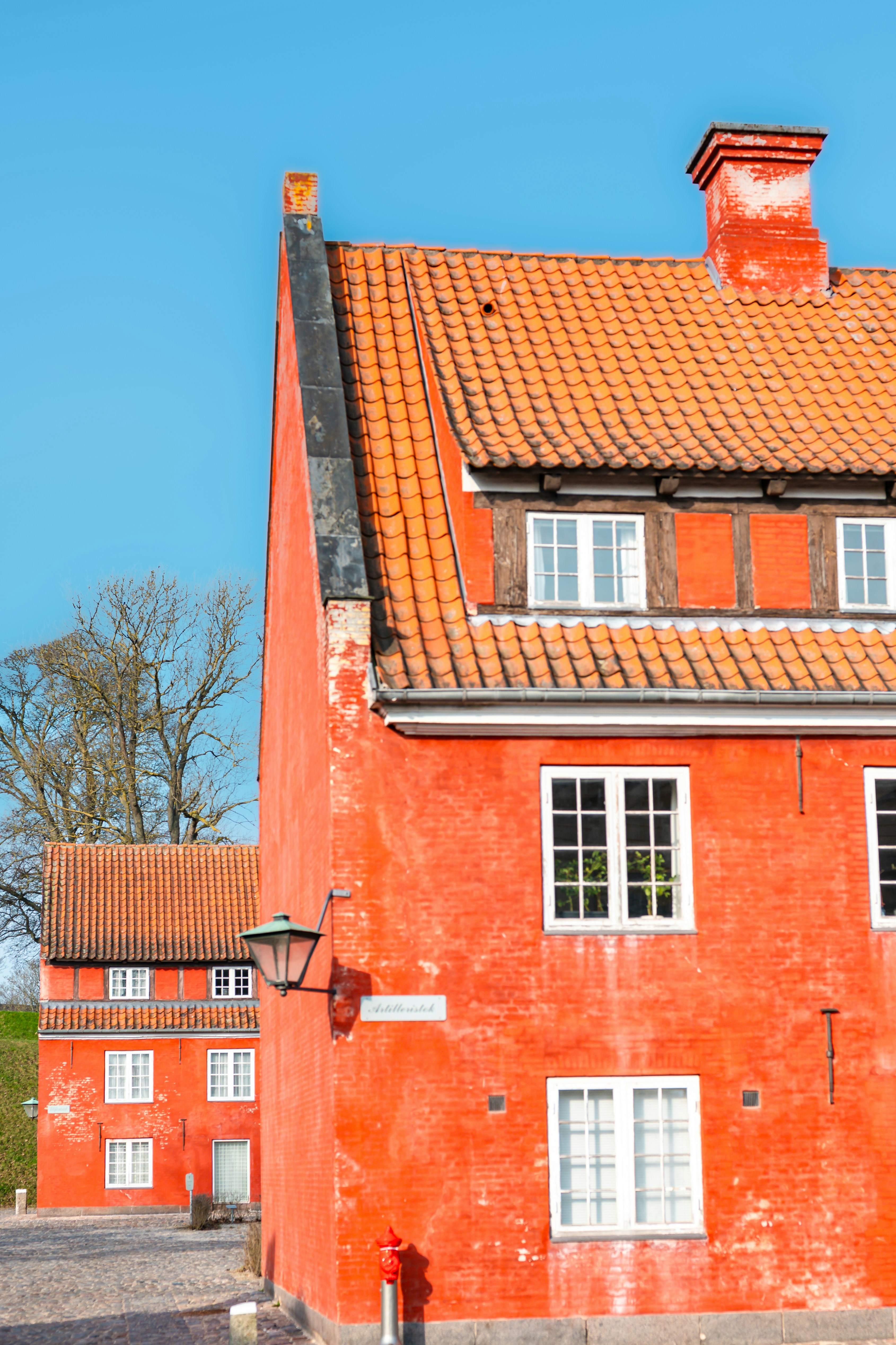 Brick Red: A Narrow Street of Rueful Rooftops