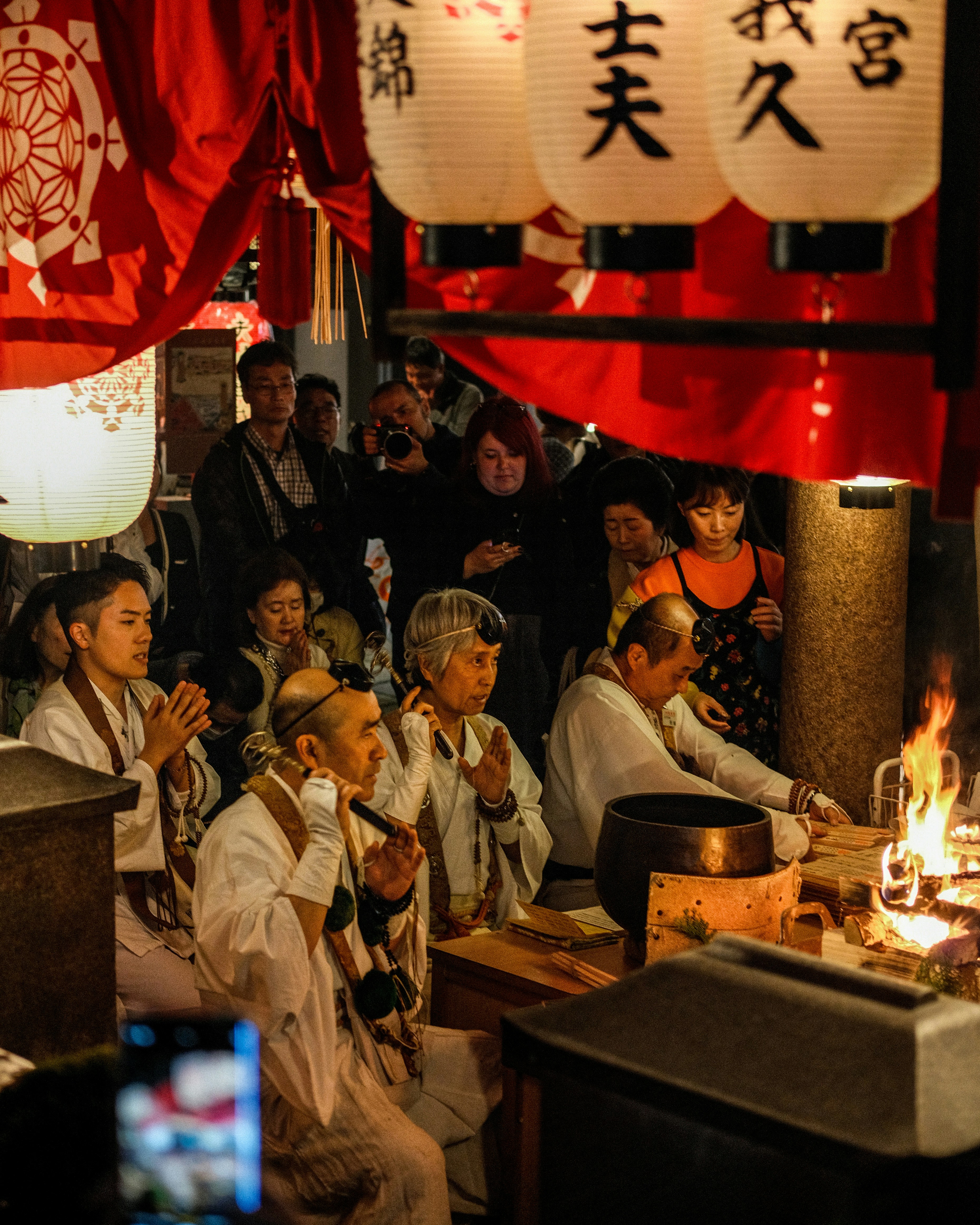 Ancient Ritual in Lantern Light: Priests and Patrons at a Sacred Sacred Fire