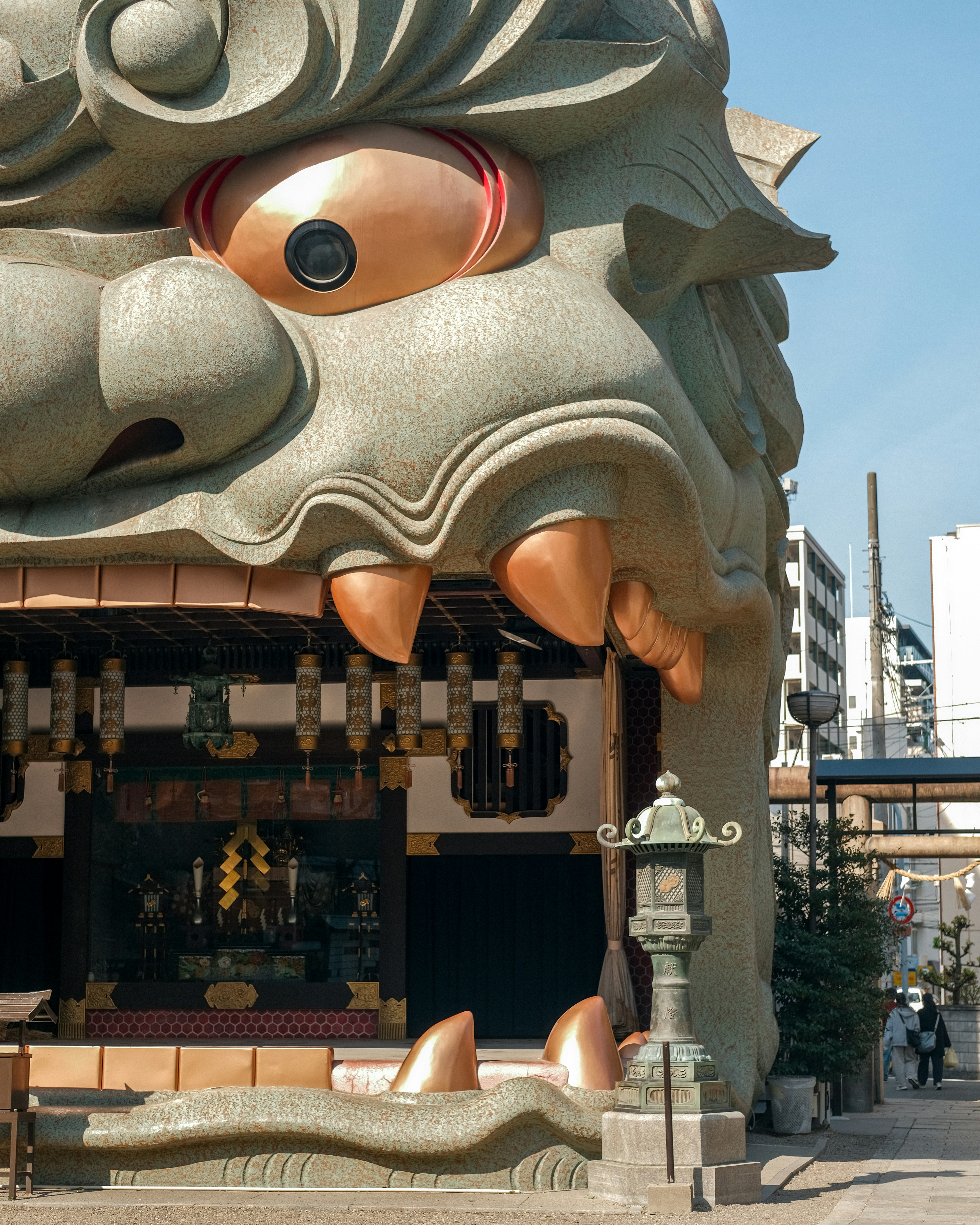 Dragon’s Gaze over the Shrine Front