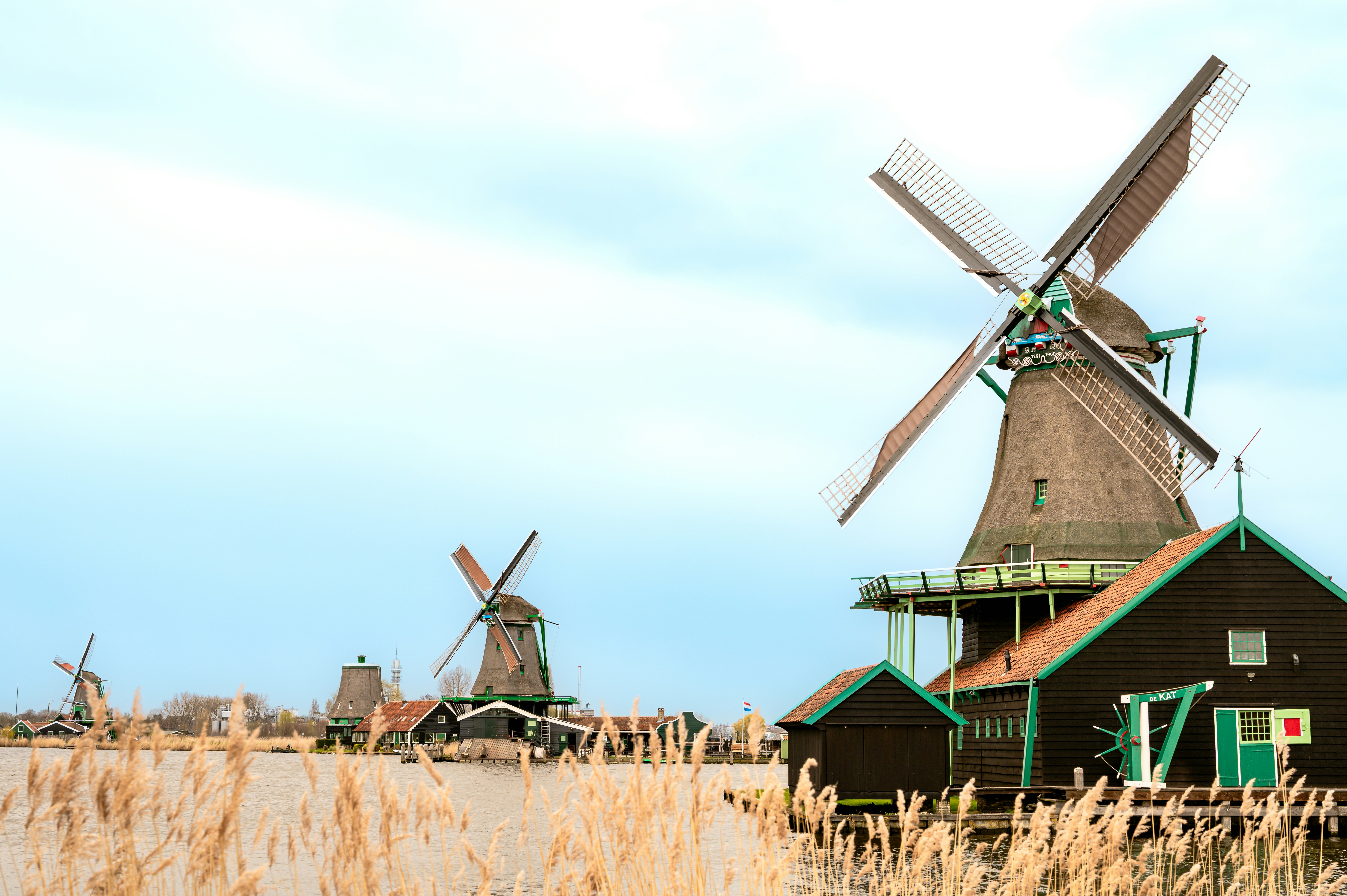 Whispering Windmills: A Quiet Hollandic Panorama