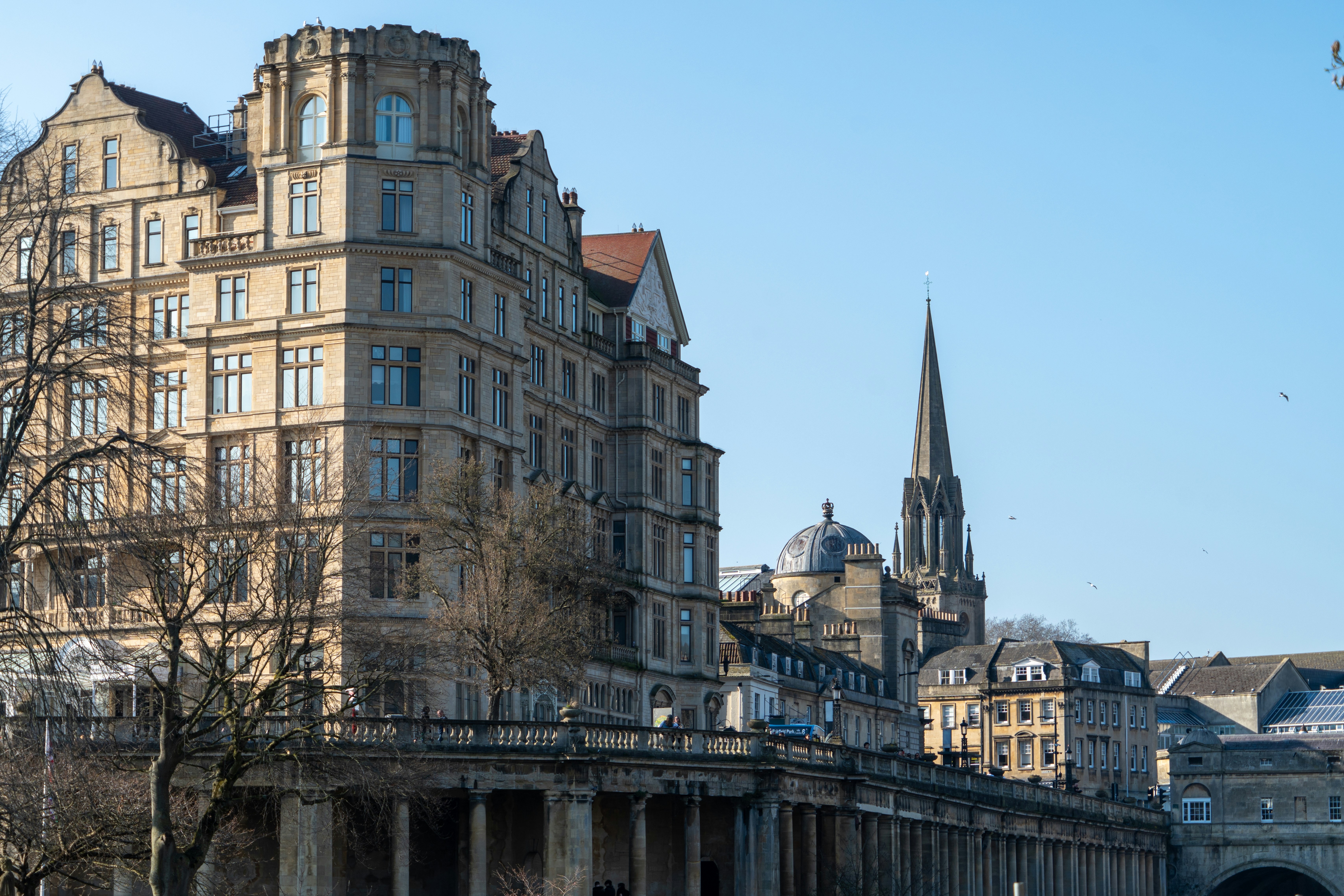 Riverside Chronicle: Historic Facades Along the Water