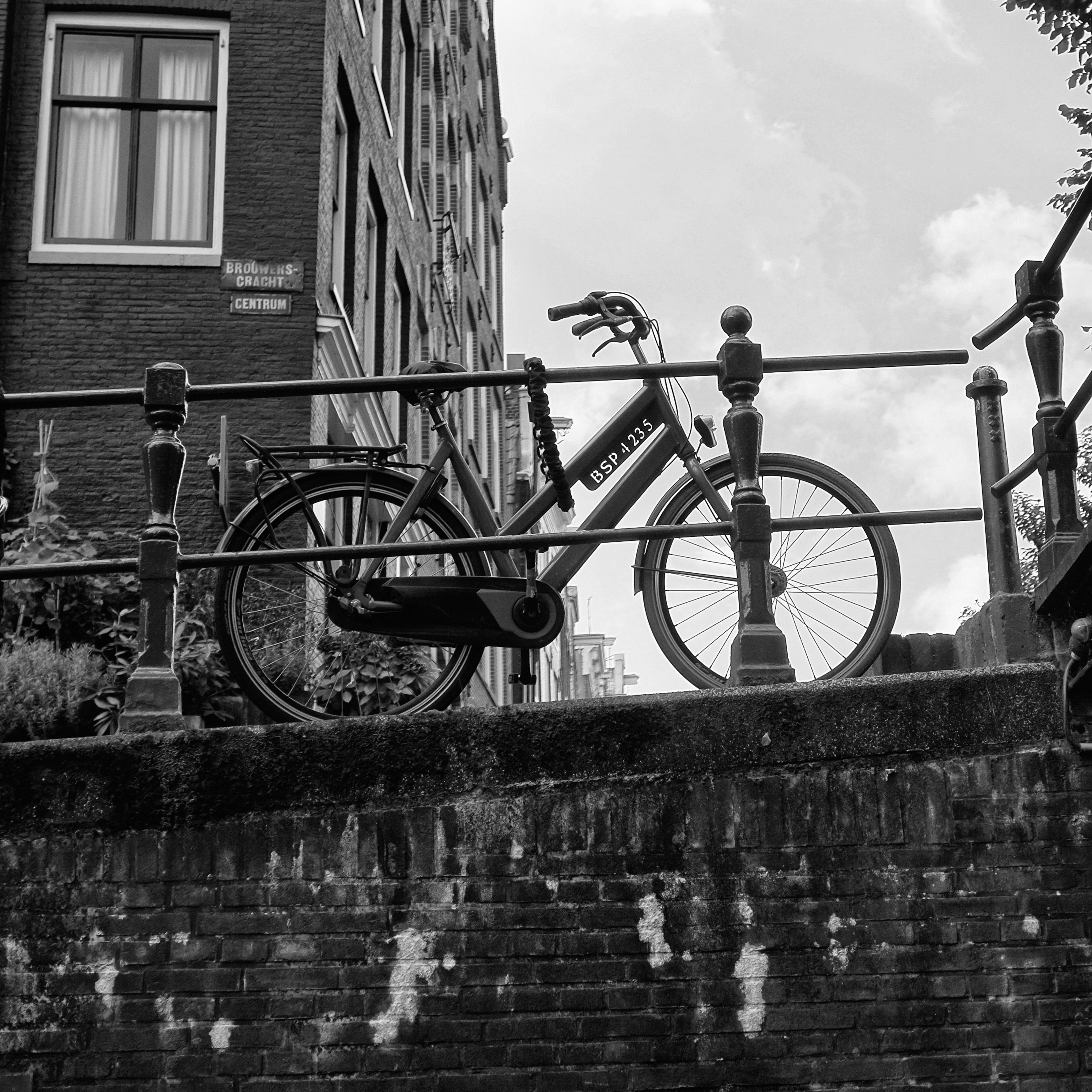 Bike on a Narrow Bridge: Echoes of an Urban Quiet