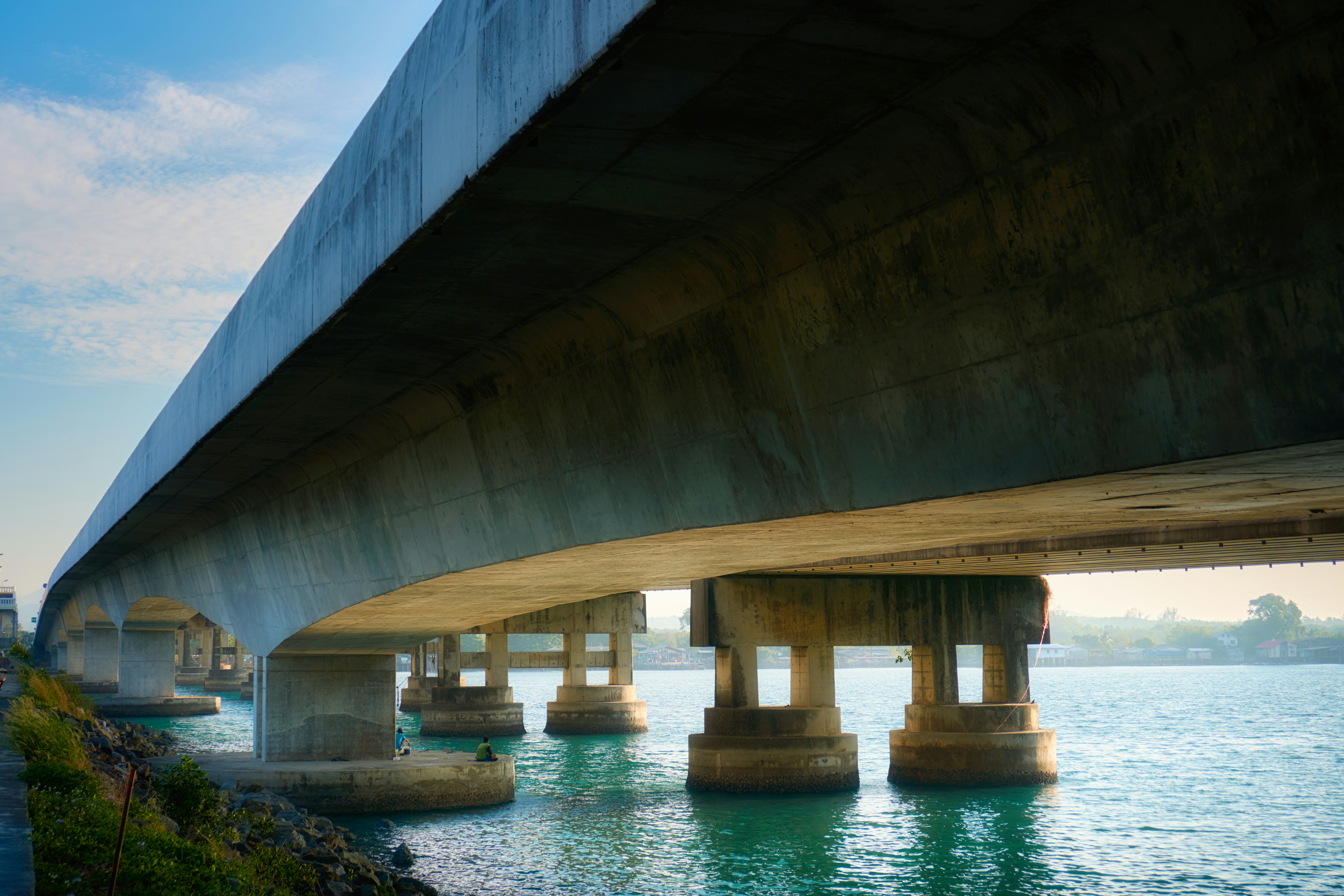 Under the Span: Concrete Arches and Quiet Water