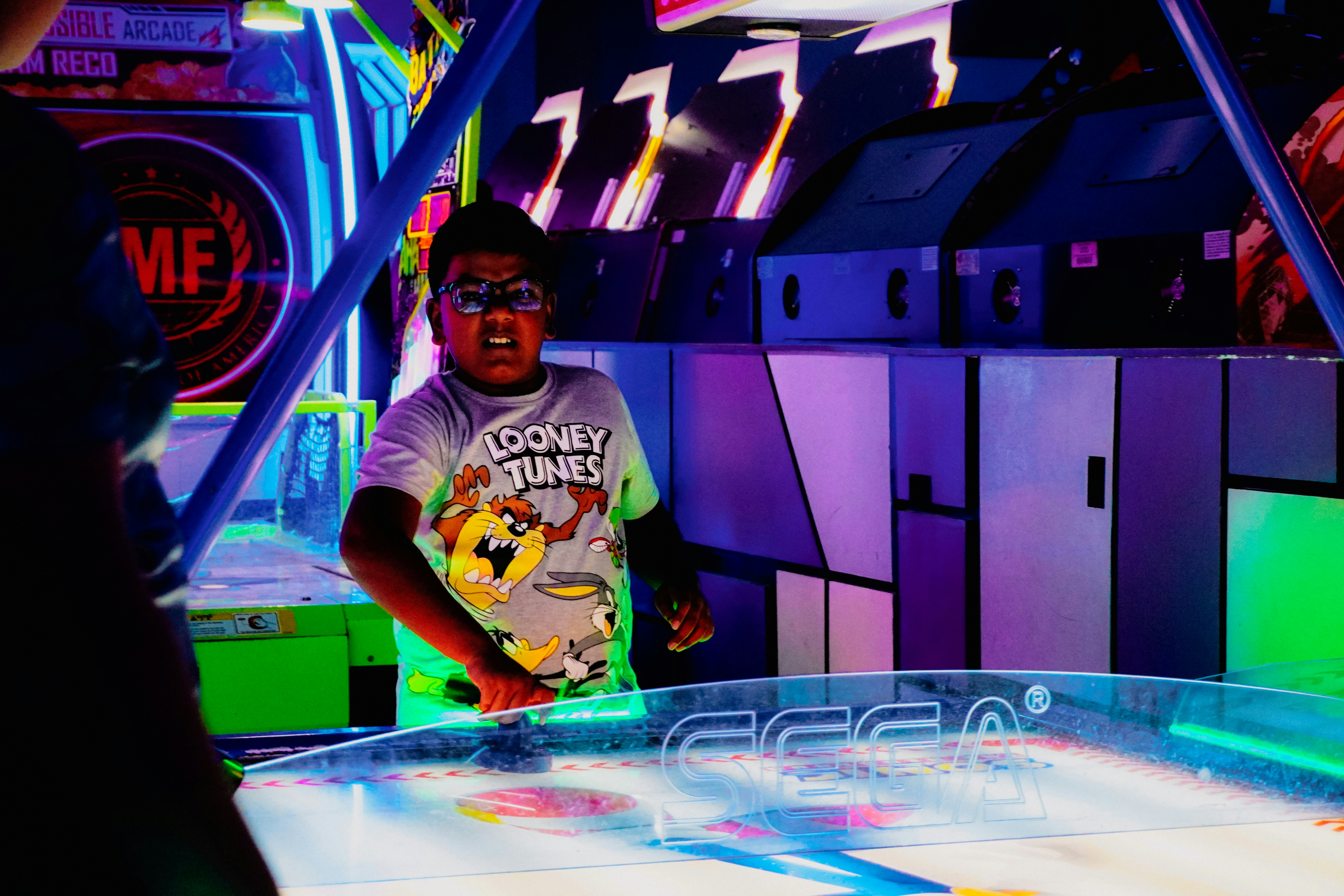 Neon Arcade Moment: Joker in the Ring of Light