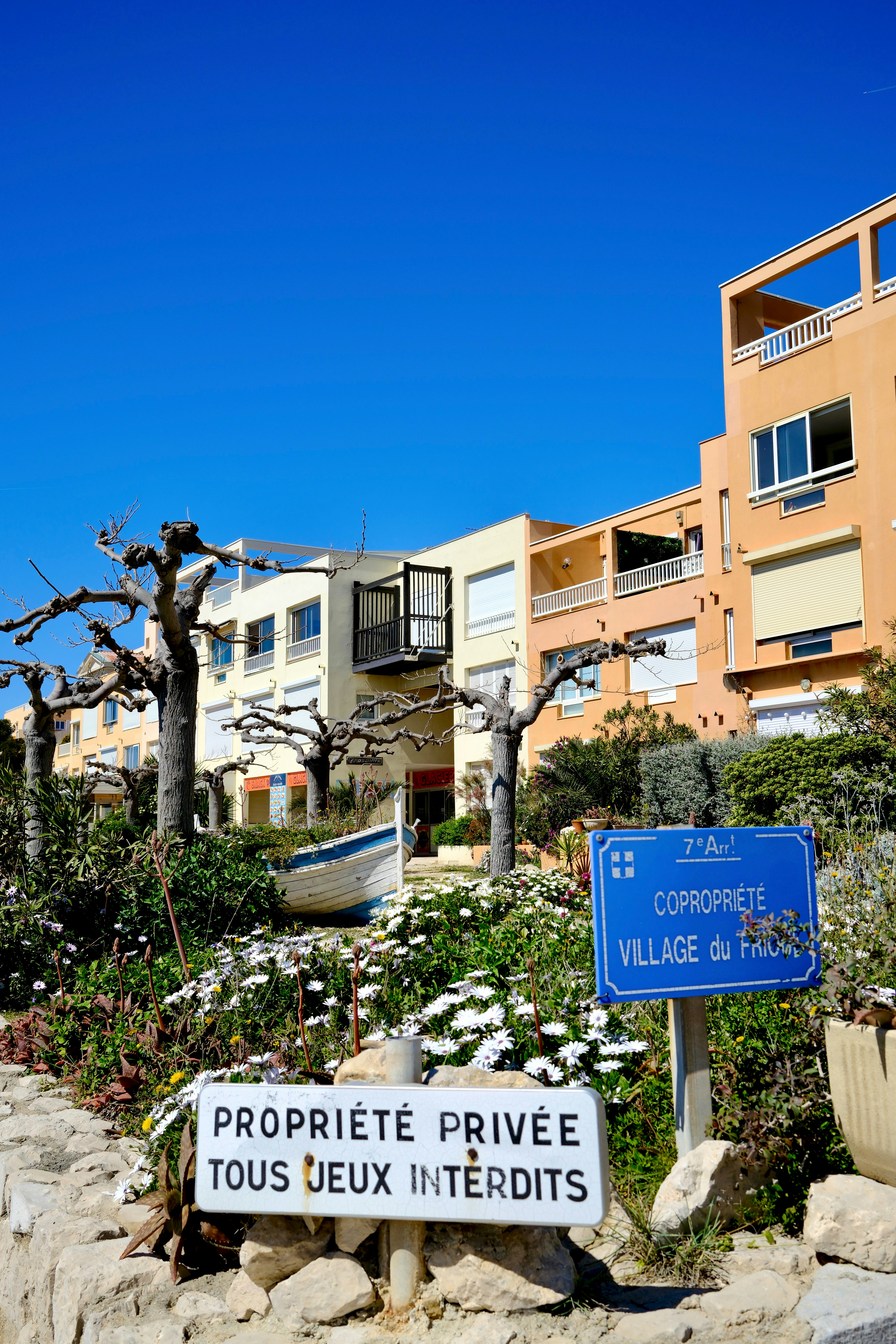 Condominiums at Port du Frioul