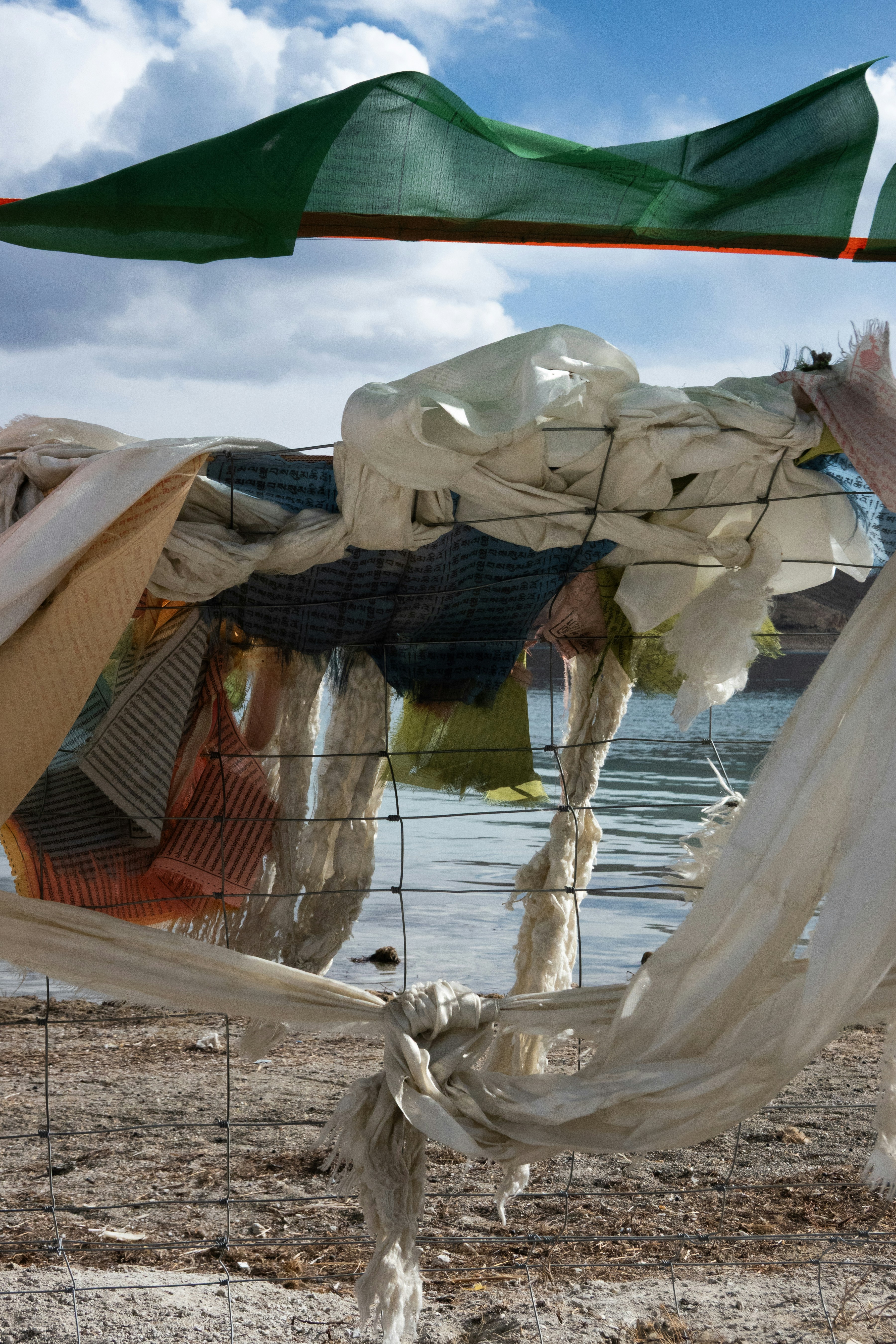 Graceful Fabric over Quiet Waters