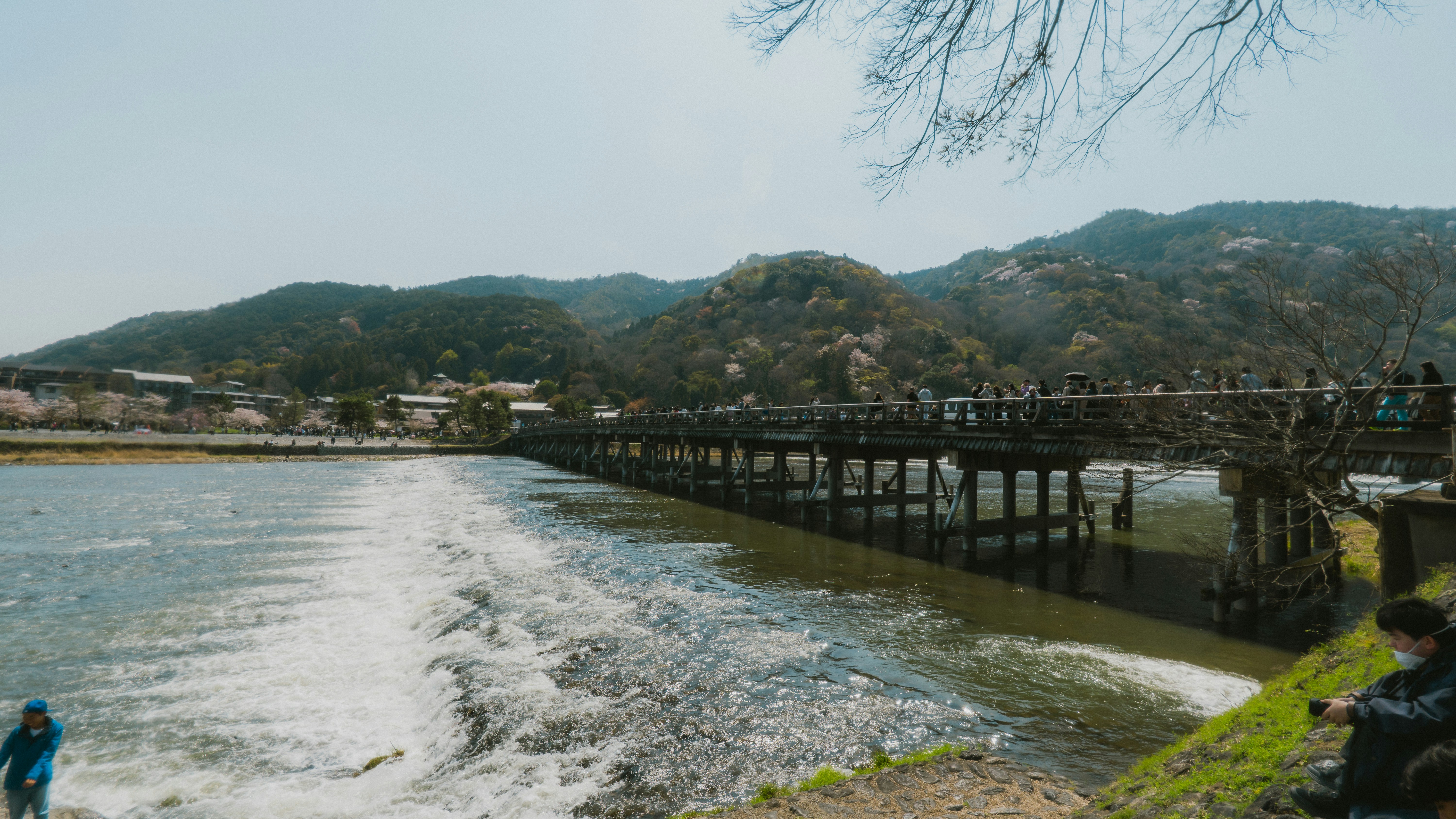 Bridge over the River: Quiet Path to the Hills