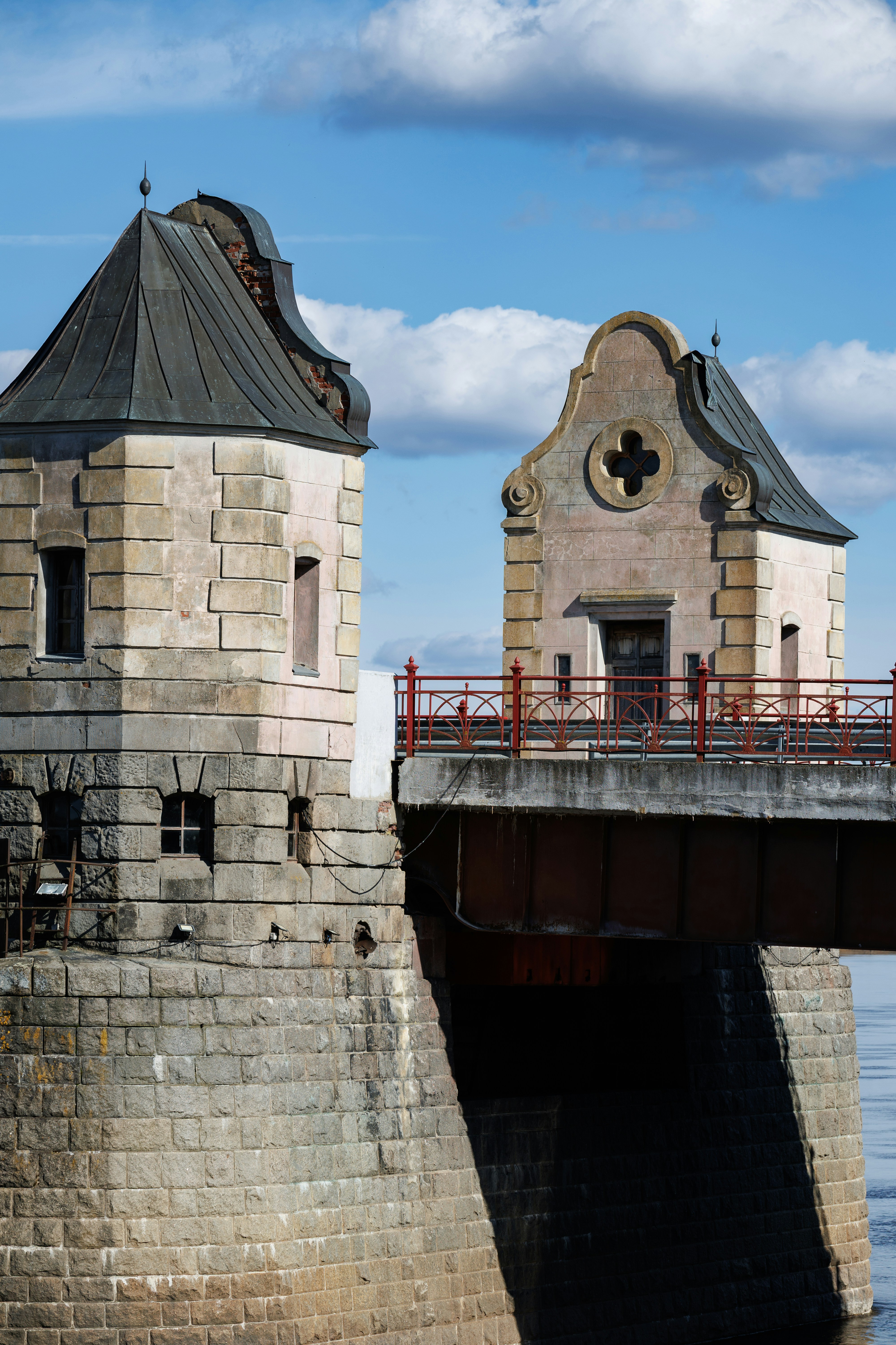 Stone Turrets on a Besieged Bridge
