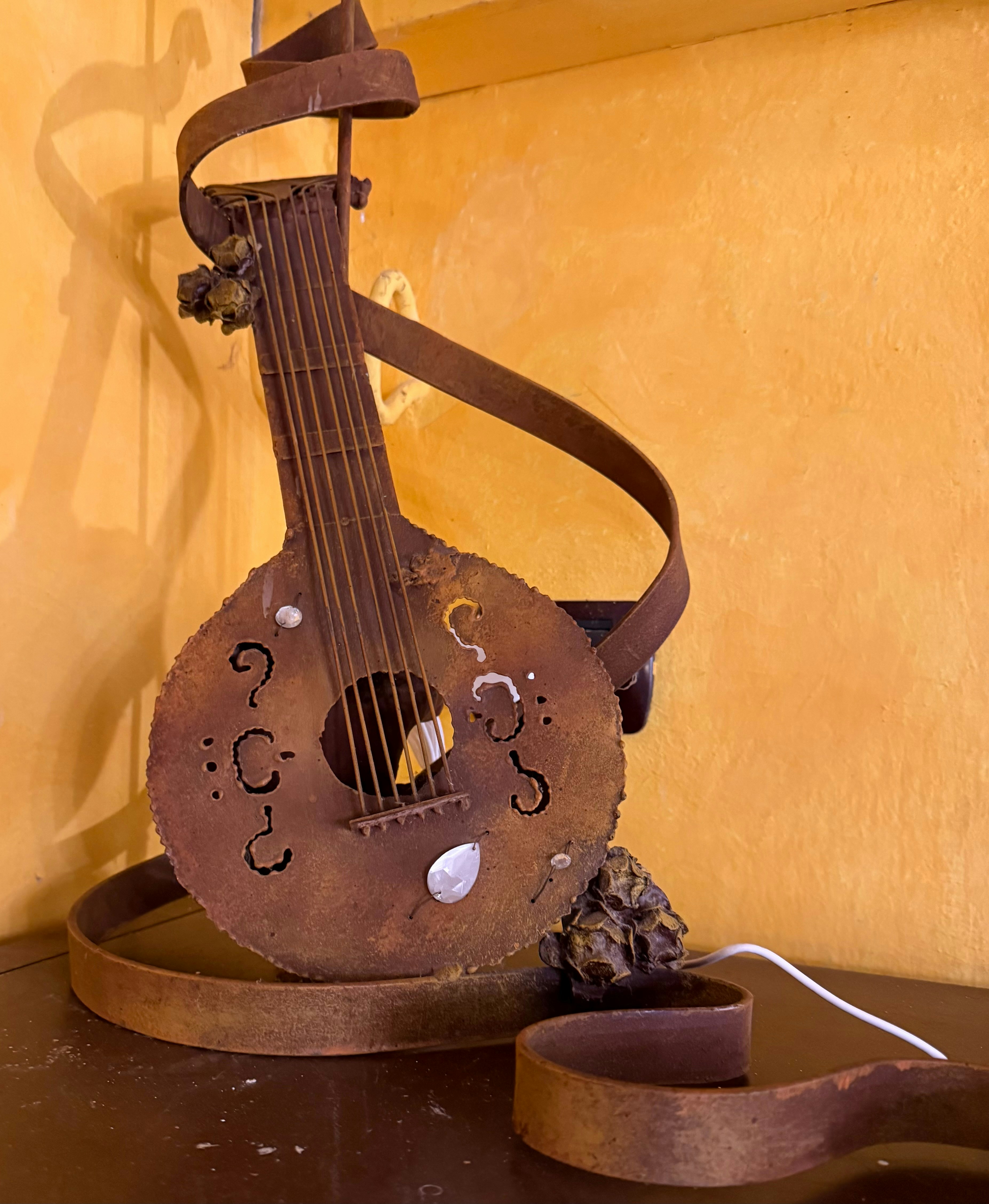 Rusty Resonator: A Quiet Heartrender in Sunlit Yellow
