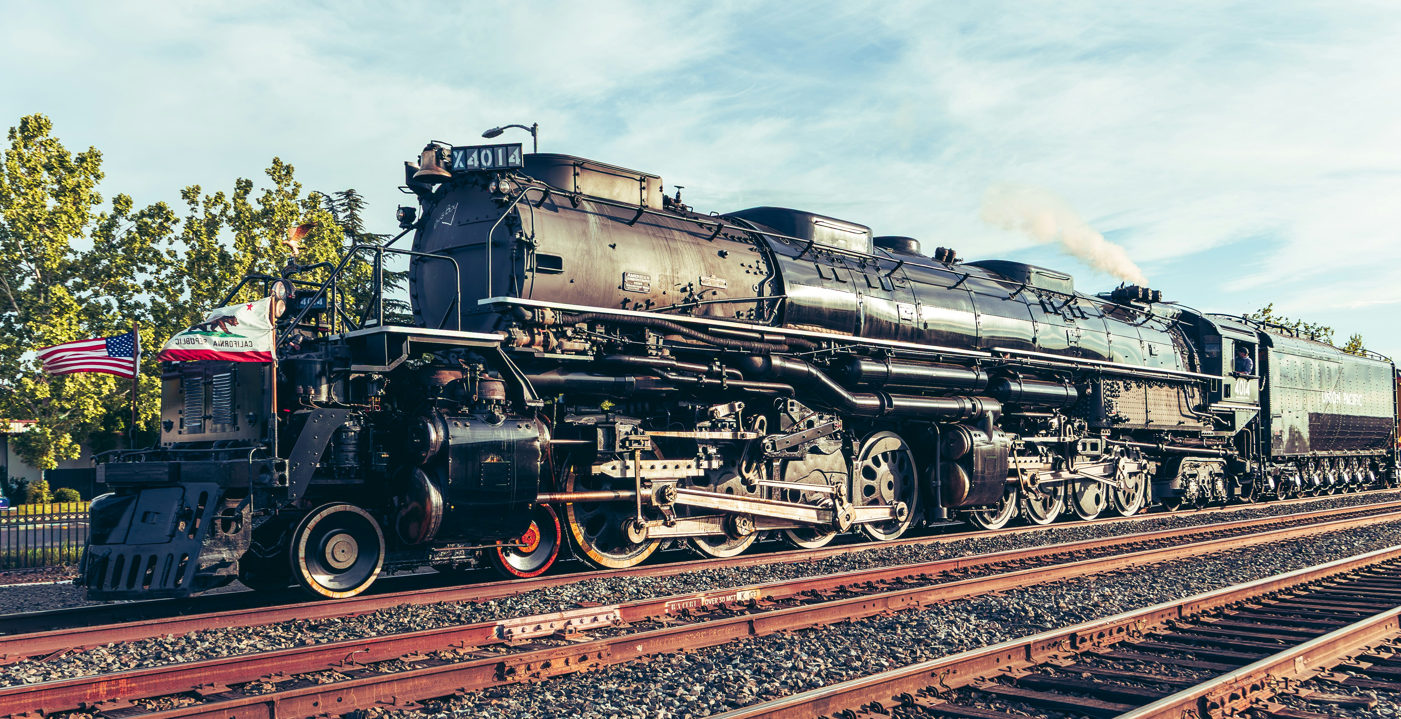 Old Iron on Rails: A Steam Champion in the Sun