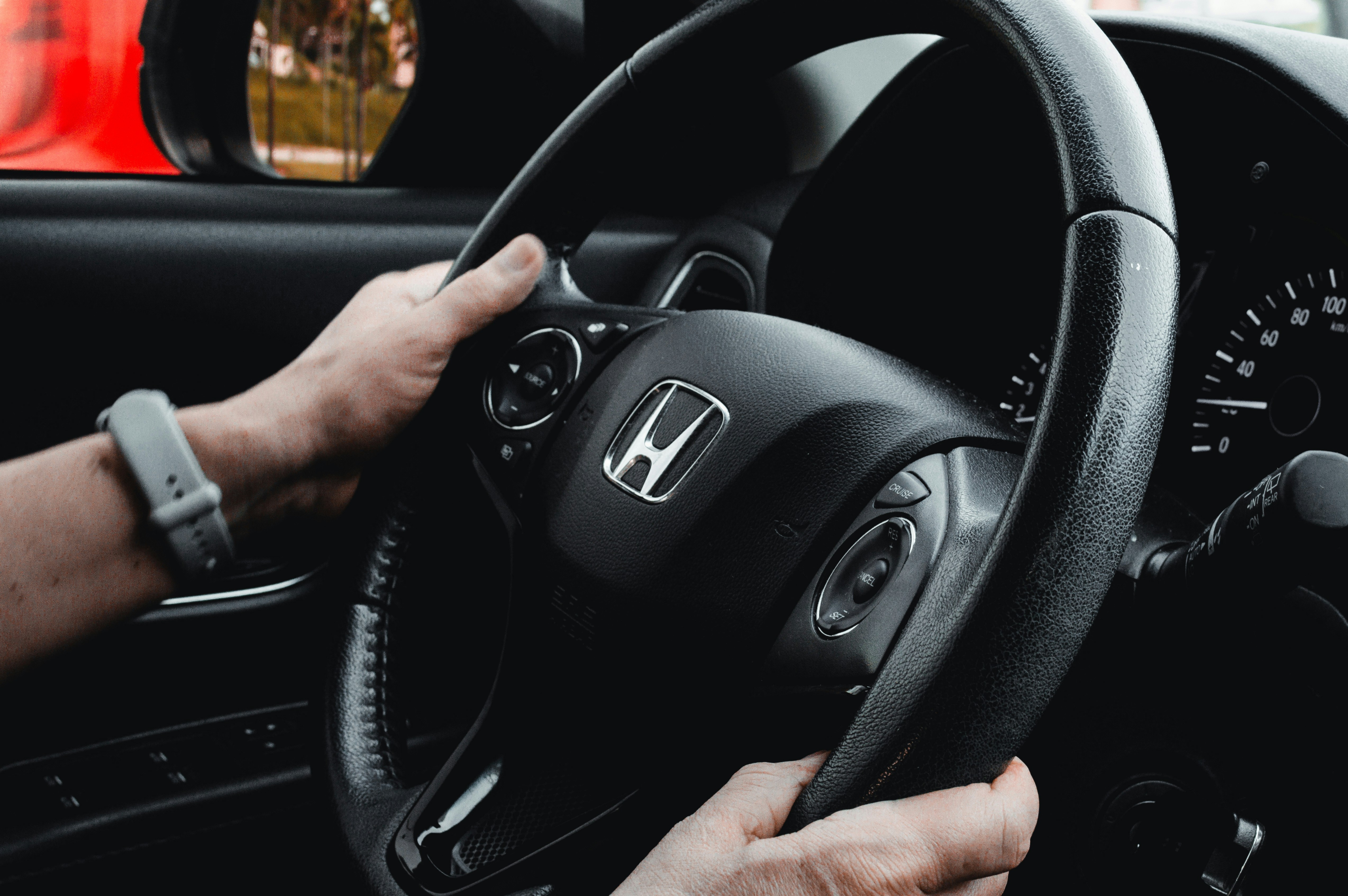Grip and Precision: Hands on the Honda Steering Wheel