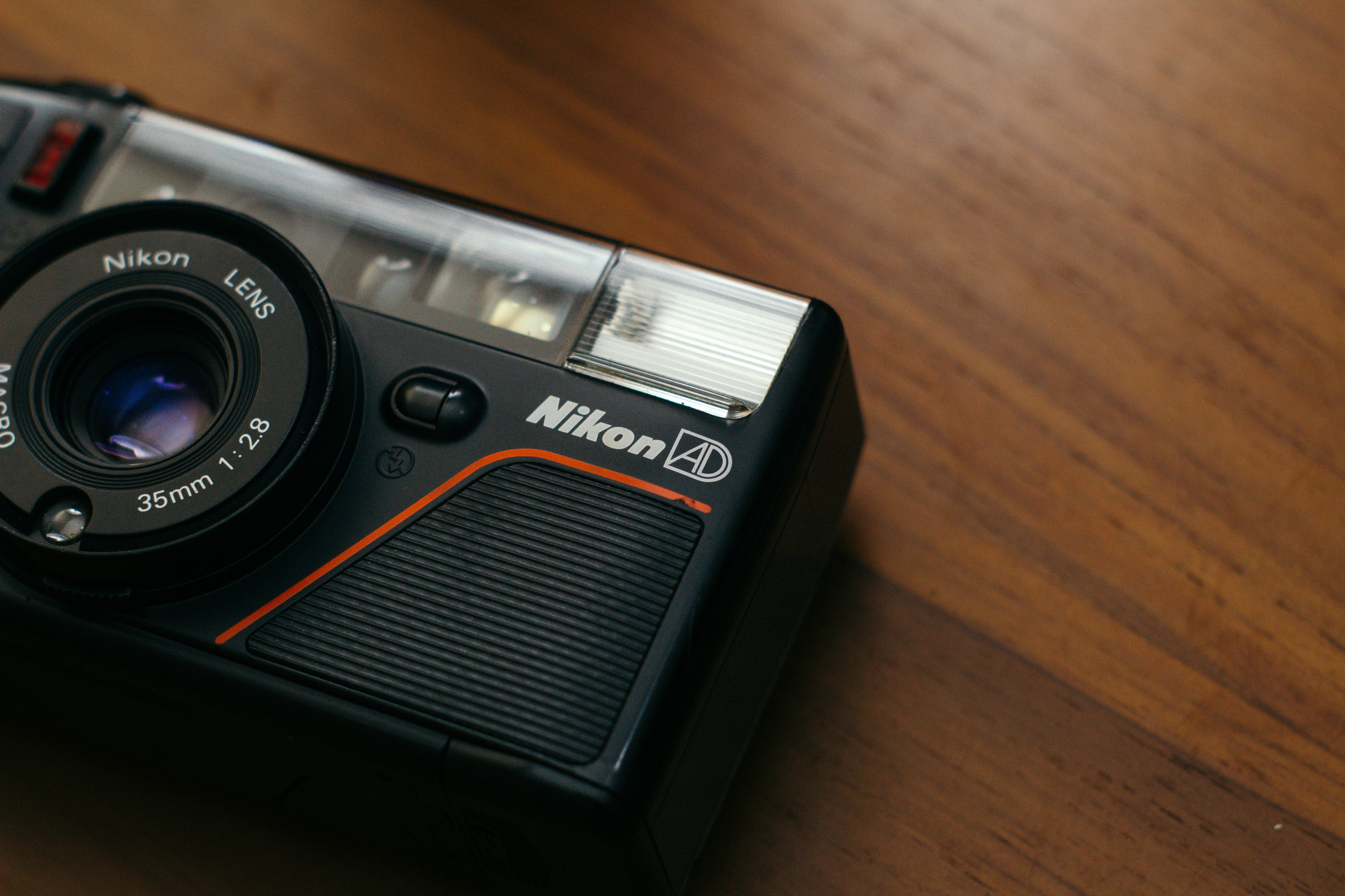 Nostalgic Snap: A Vintage Nikon on a Quiet Desk