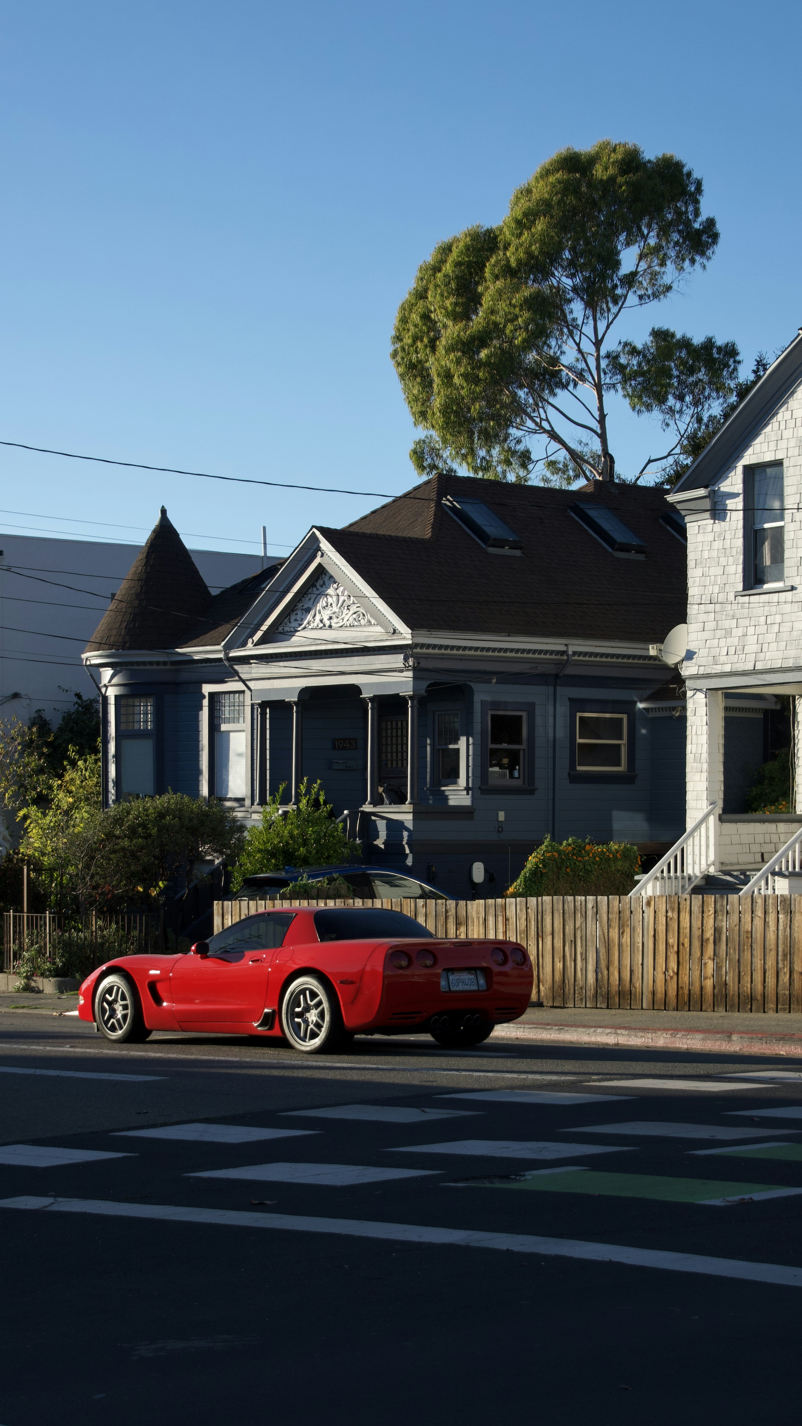 Red Thunder on the Quiet Street