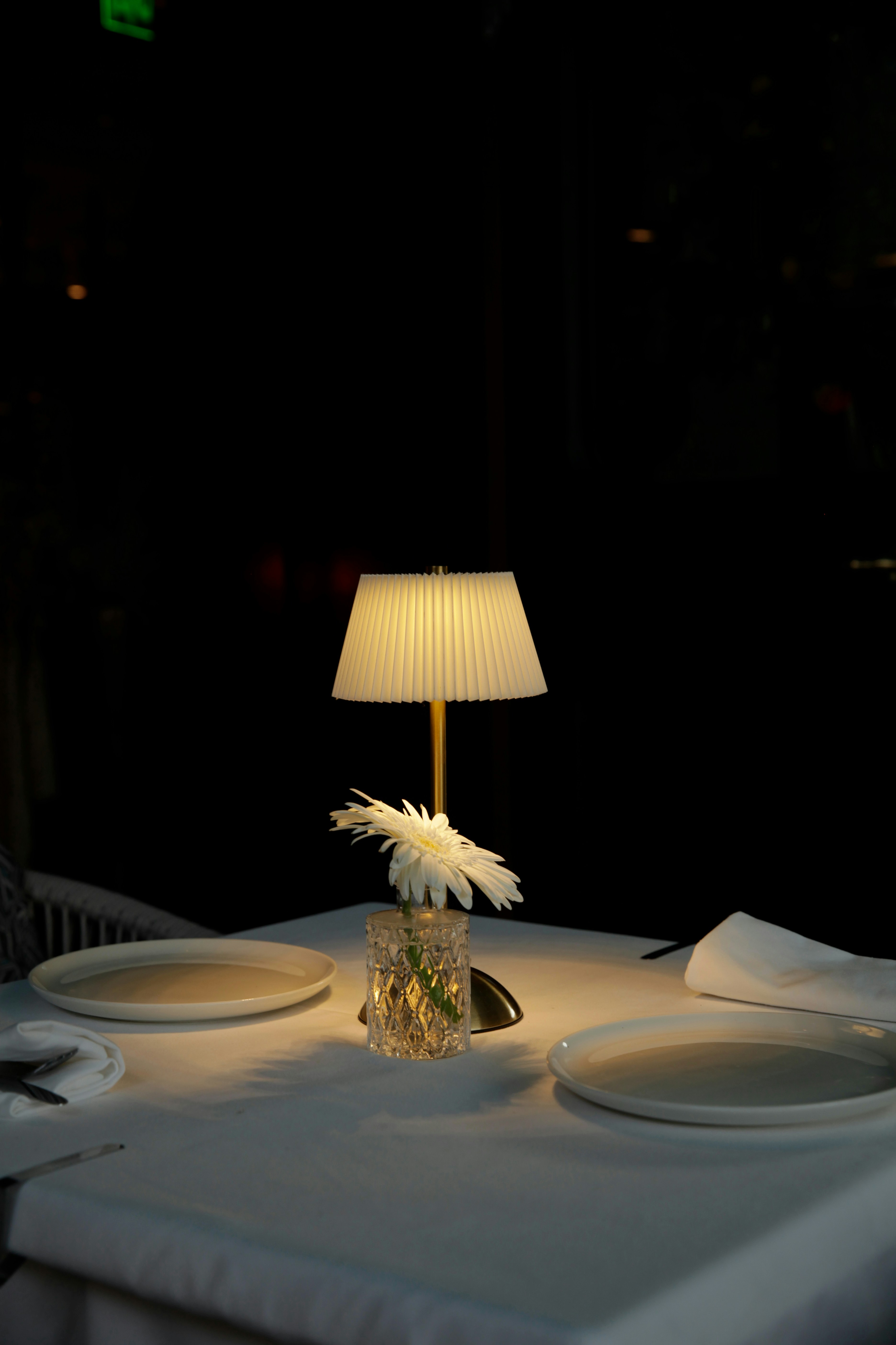 Soft Nightlight on a Quiet Table
