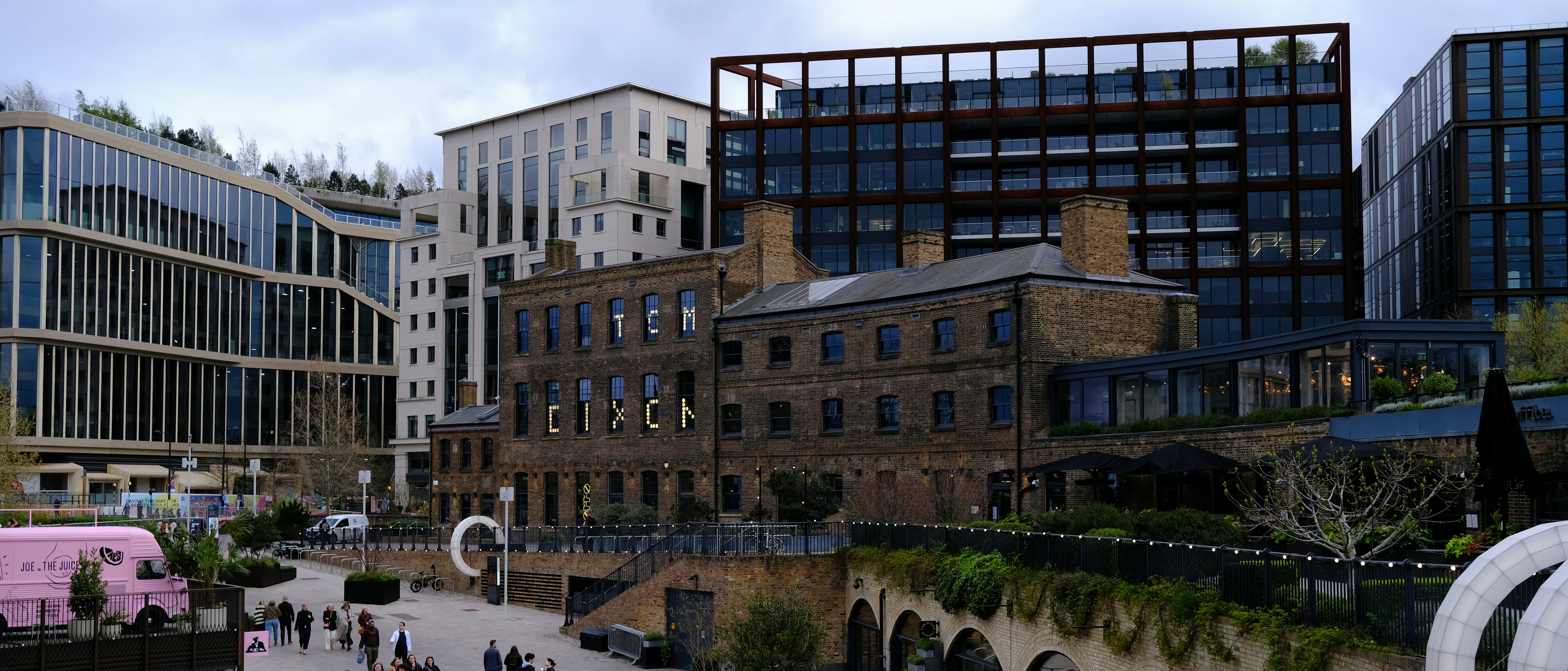 Riverside Brickworks: Modern Glass Meets Historic Arches