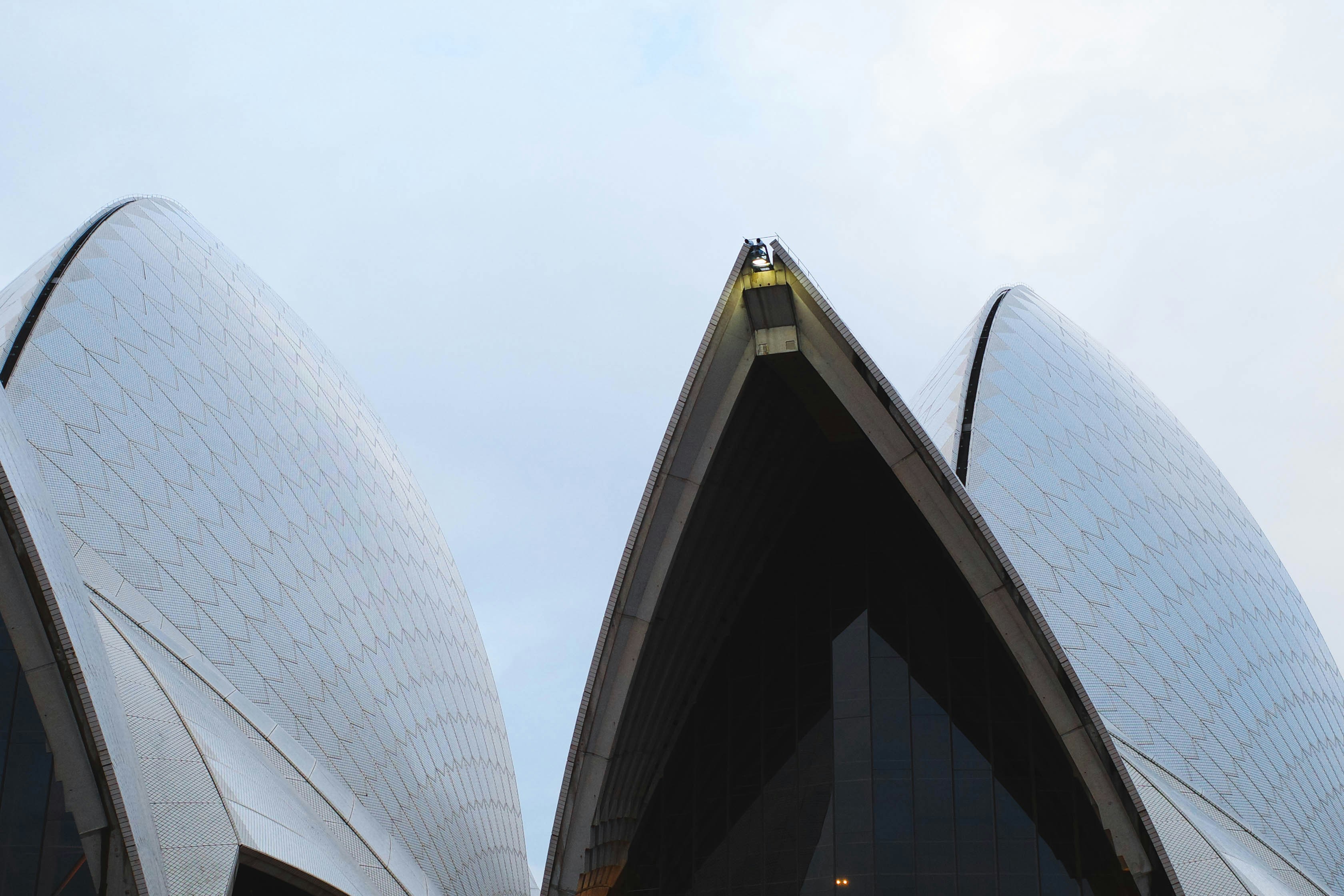 Architectural Peaks: The Sails Framing the City