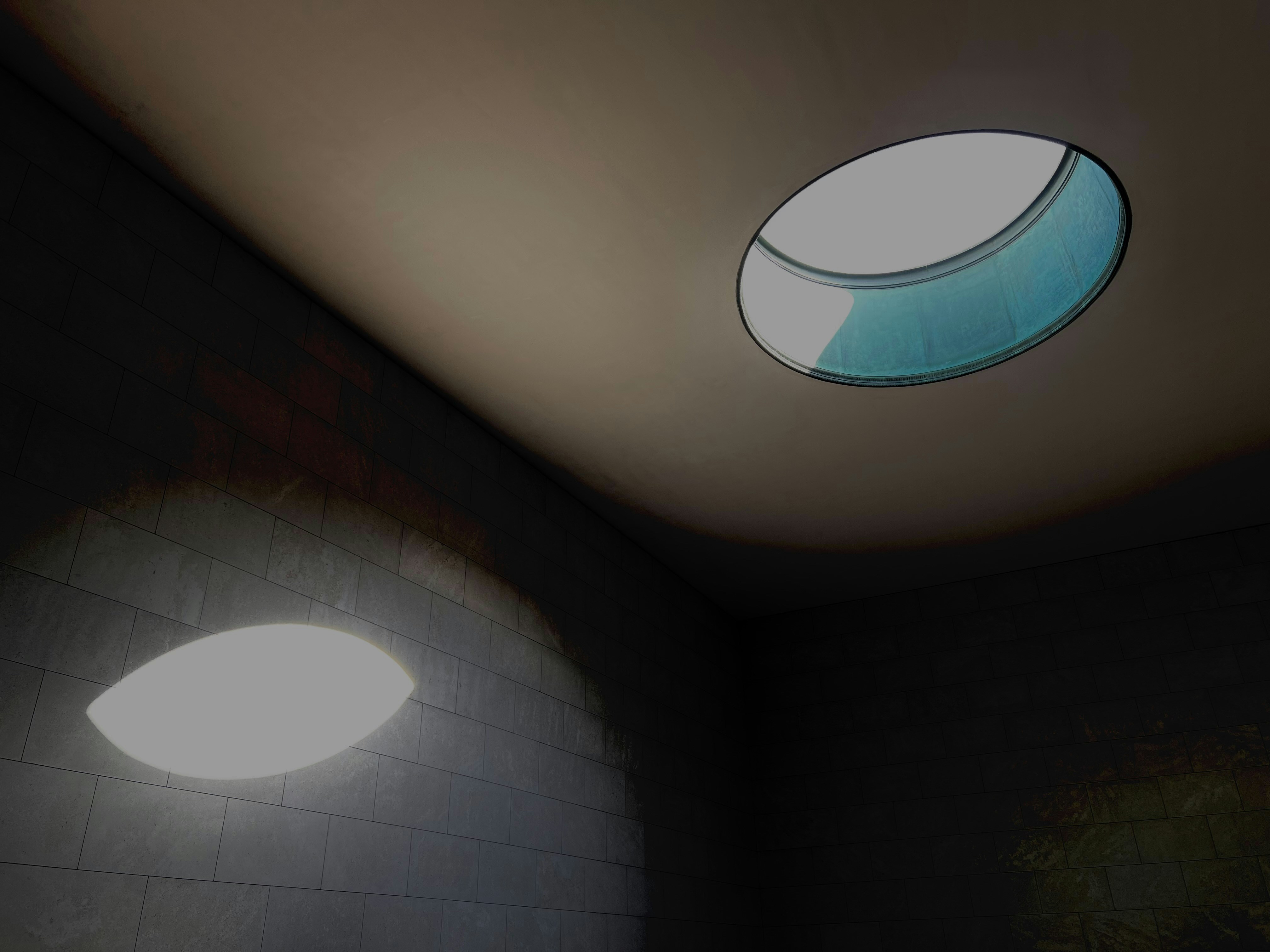 Ceiling Circles: A Quiet Study of Light and Shadow